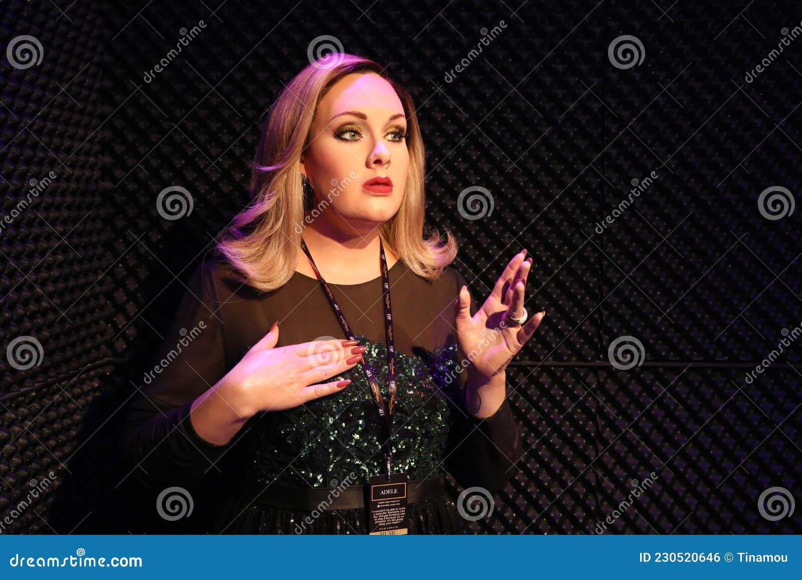 Adele in Madame Tussauds of Amstedam Editorial Photo - Image of statue ...