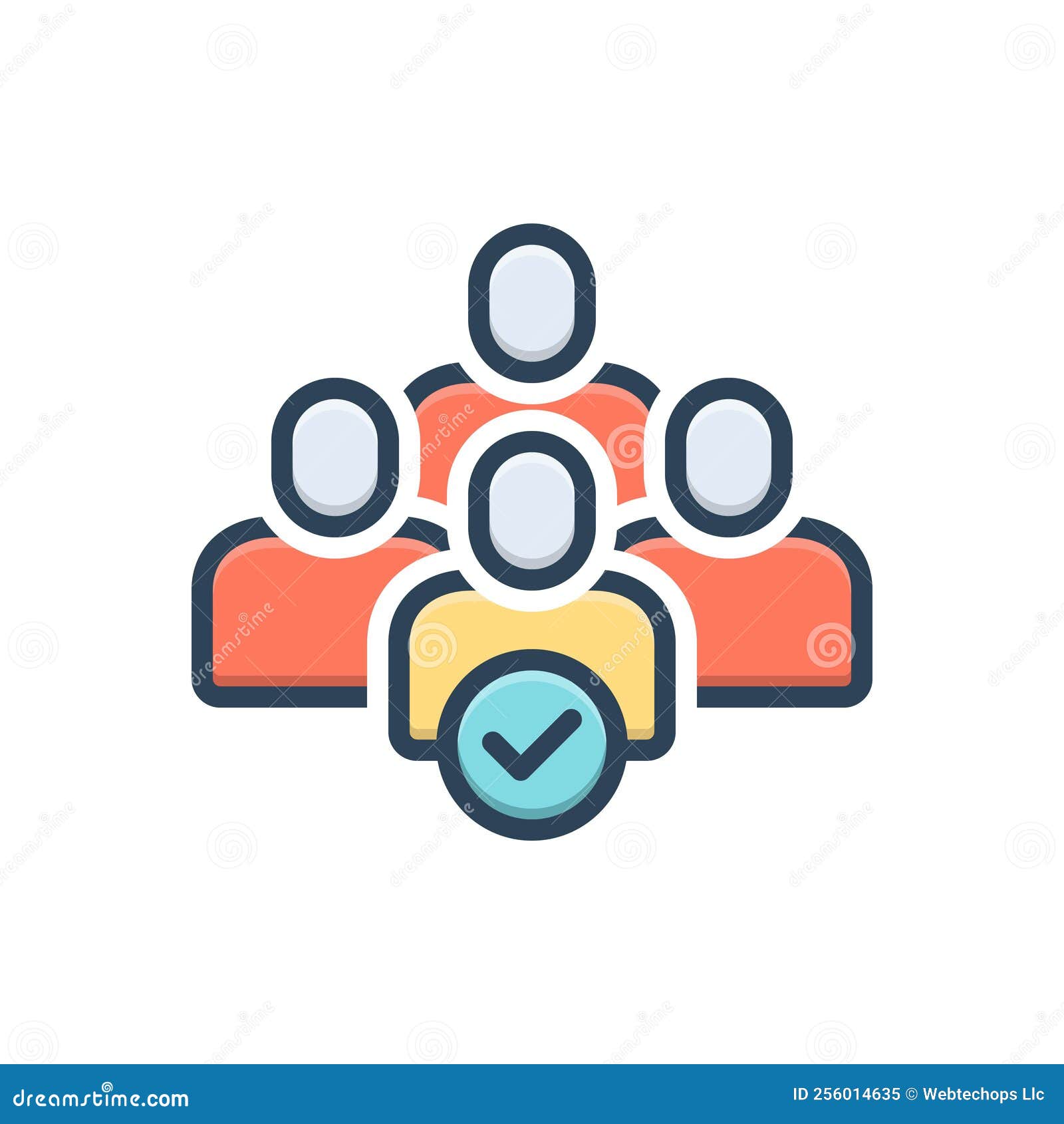 Color Illustration Icon for Adequate, Sufficient and Enough Stock ...