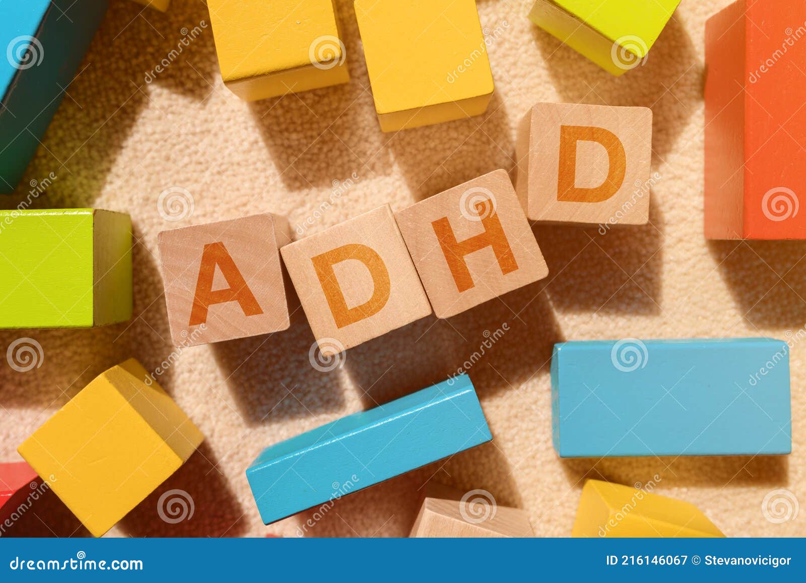 ADHD Attention Deficit Hyperactivity Disorder Sign Royalty-Free Stock ...
