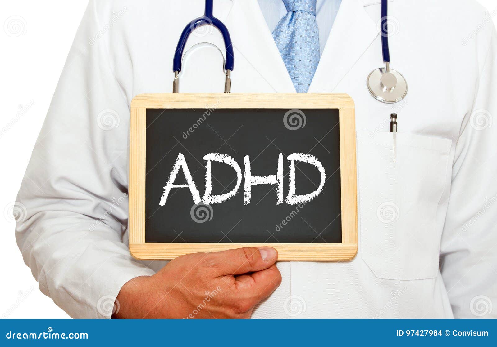 ADHD Attention Deficit Hyperactivity Disorder Sign Royalty-Free Stock ...