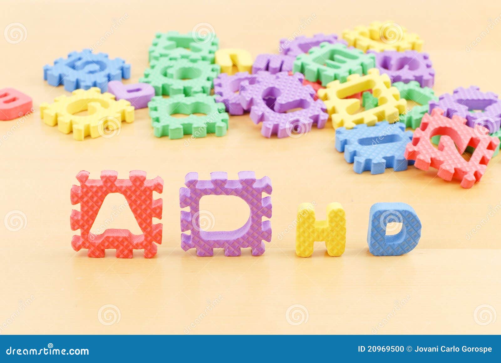 ADHD in Children stock photo. Image of deficit, children - 20969500