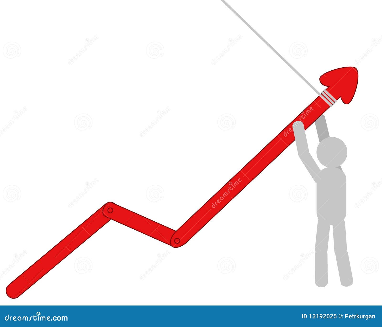 The adhered diagram stock vector. Illustration of isolate - 13192025