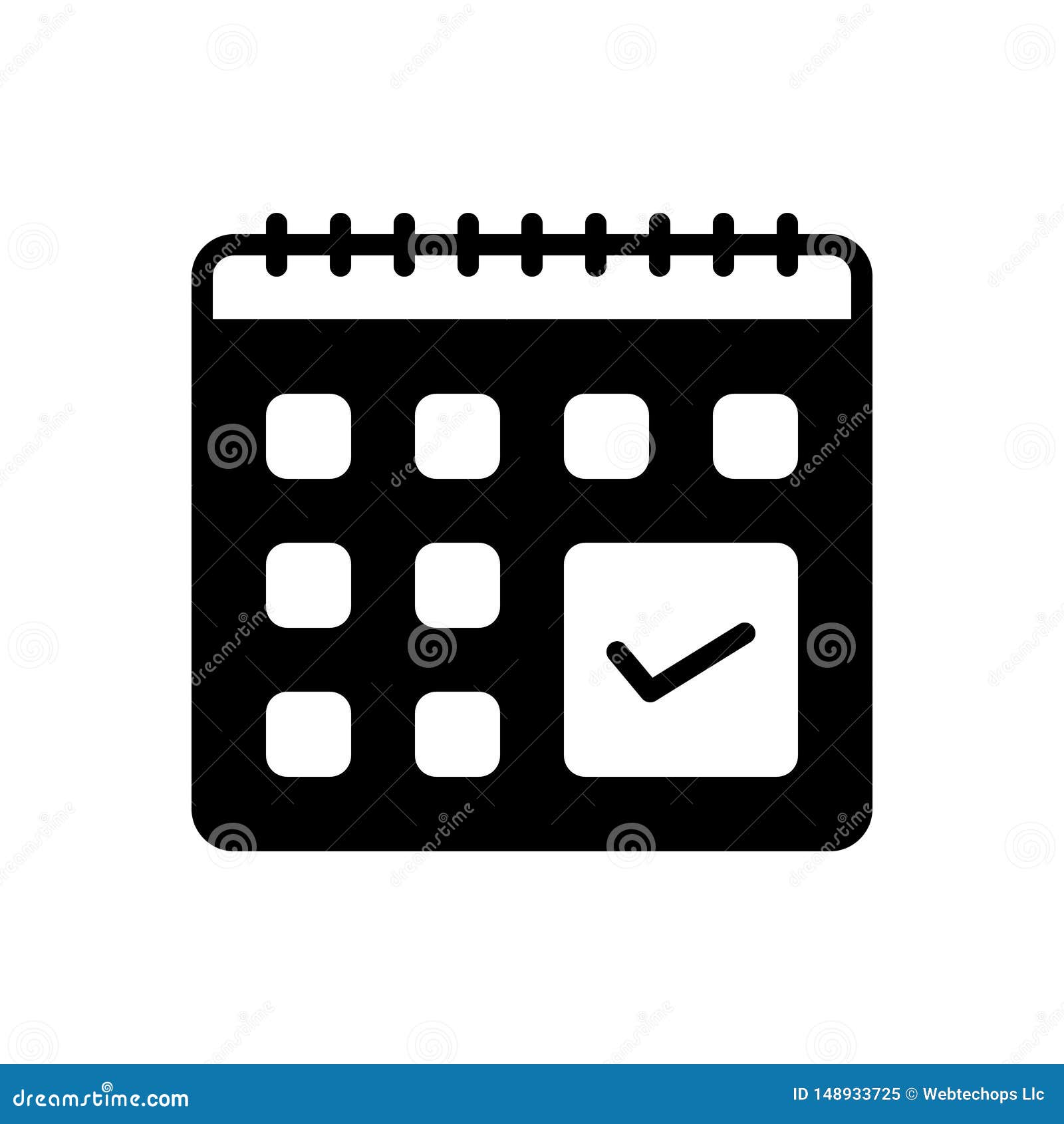 Black Solid Icon for Adherence, Compliance and Conformity Stock Vector ...
