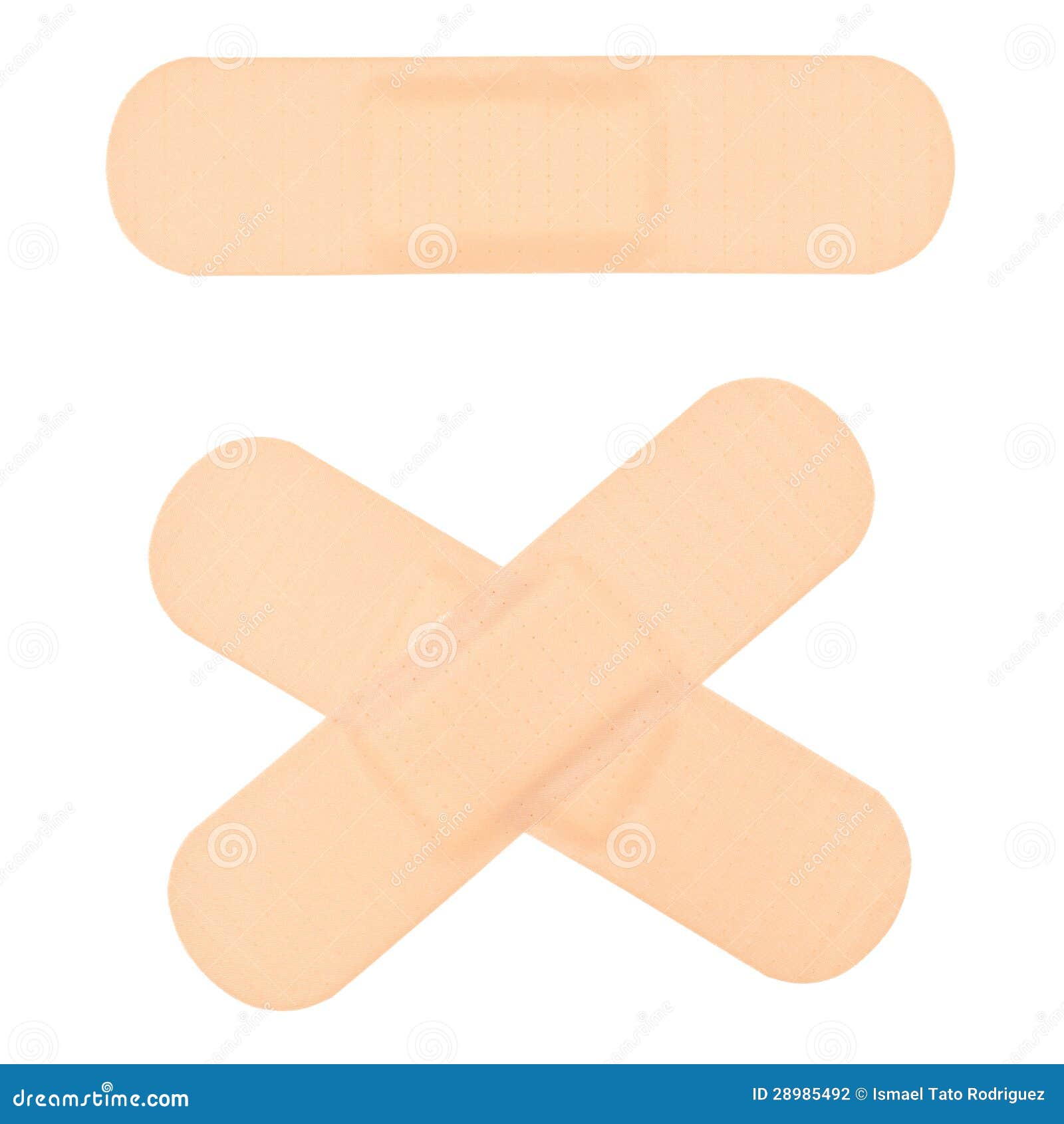 Adhesive Bandage stock photo. Image of protection, cross - 28985492