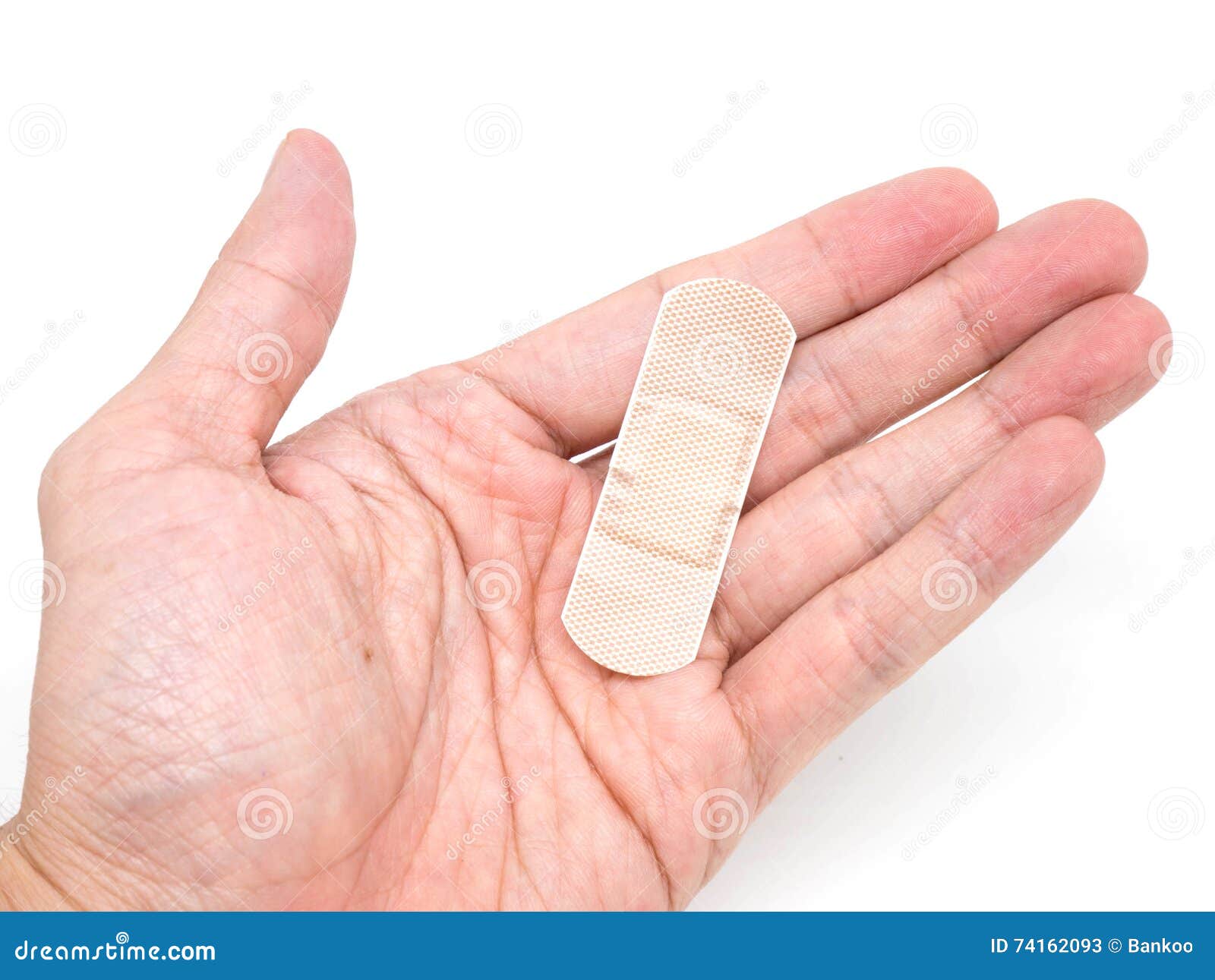 Adhesive Healing plaster stock image. Image of cure, emergency - 74162093