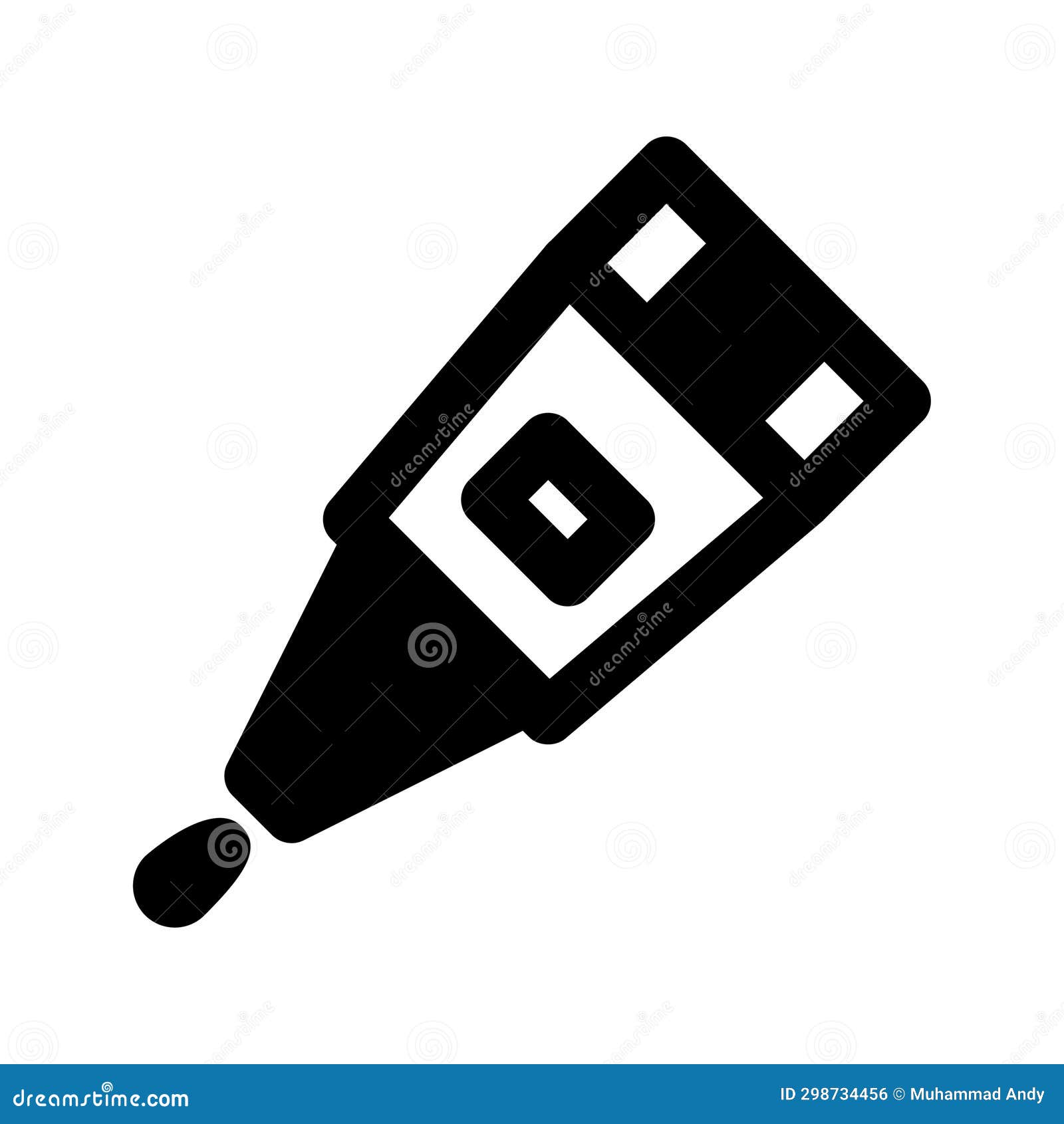 Adhesive Icon Vector Isolated Contour Symbol Illustration. Can Be Used ...