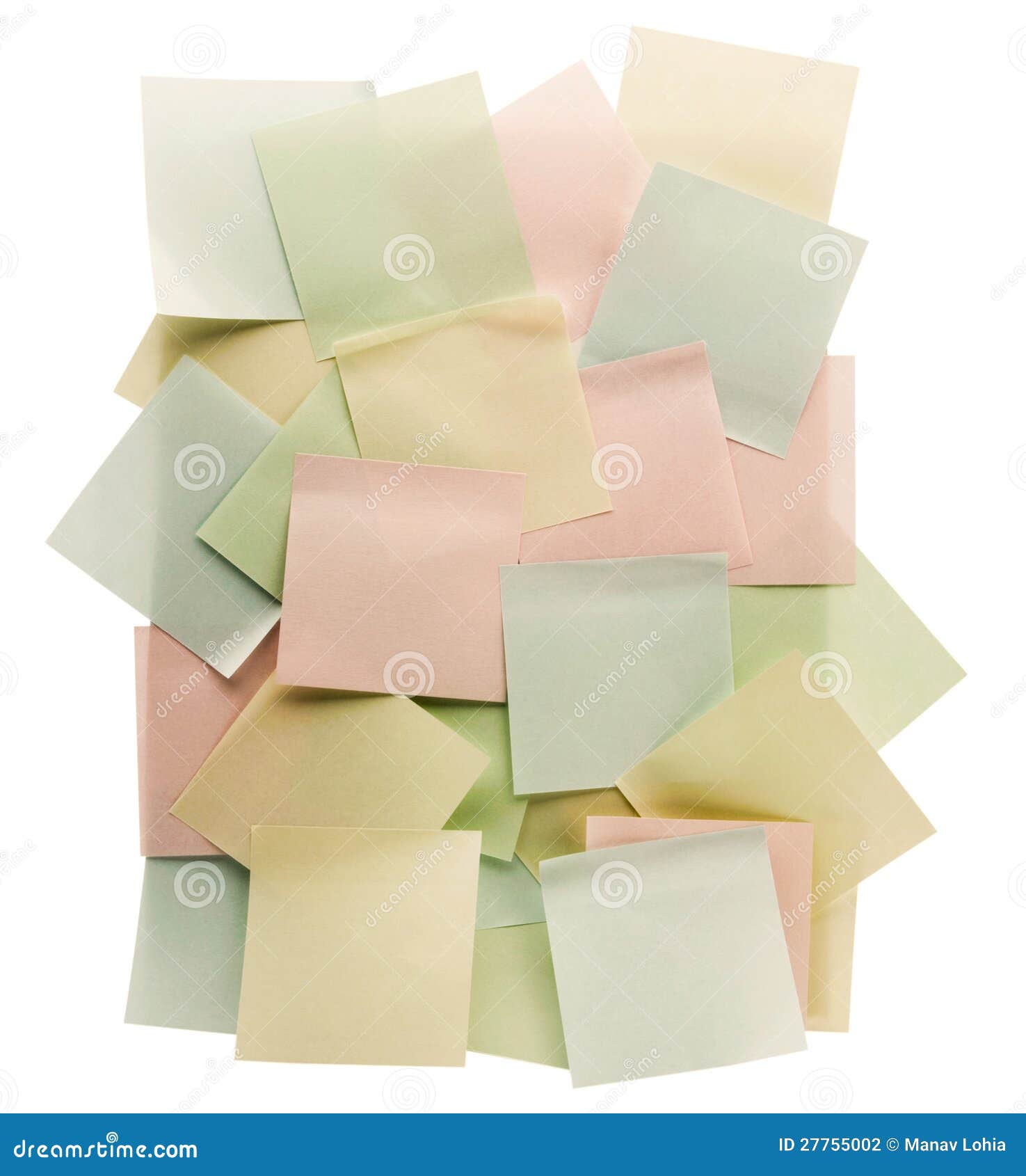 Adhesive notes stock photo. Image of management, isolated - 27755002