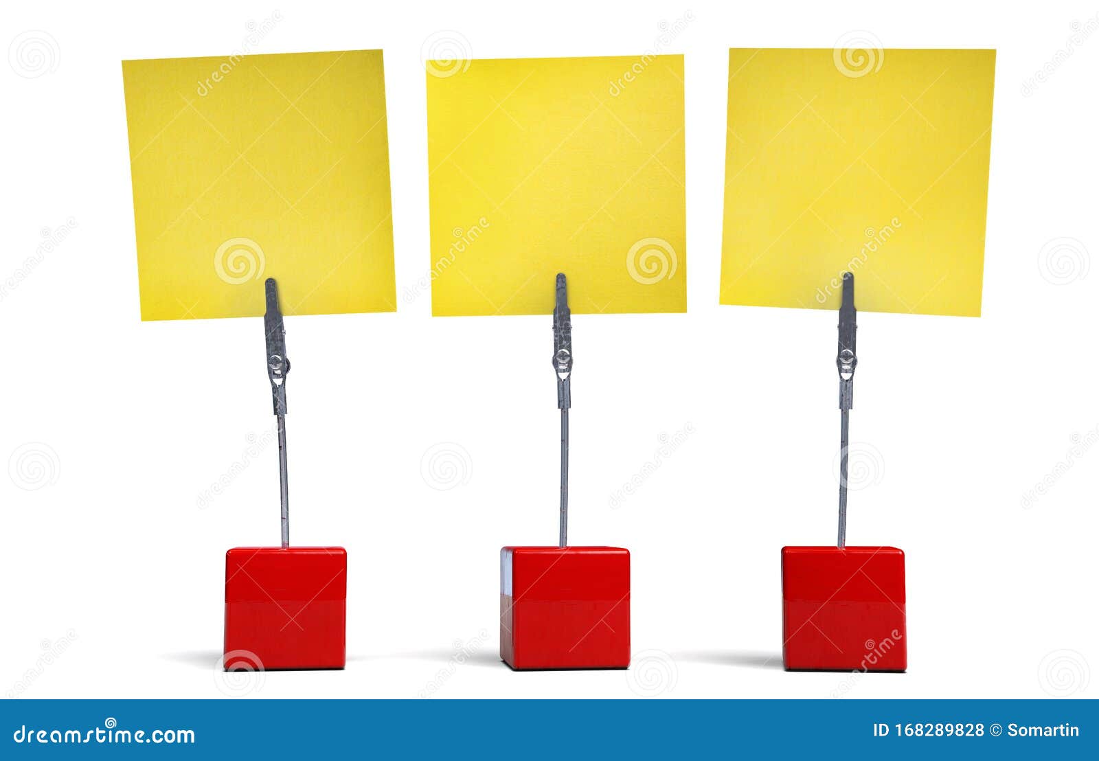 Adhesive Reminder Notes Isolated Set Stock Illustration - Illustration ...