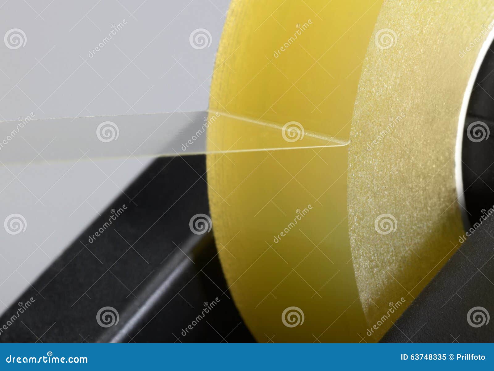 Adhesive tape roller stock image. Image of sticky, roll - 63748335