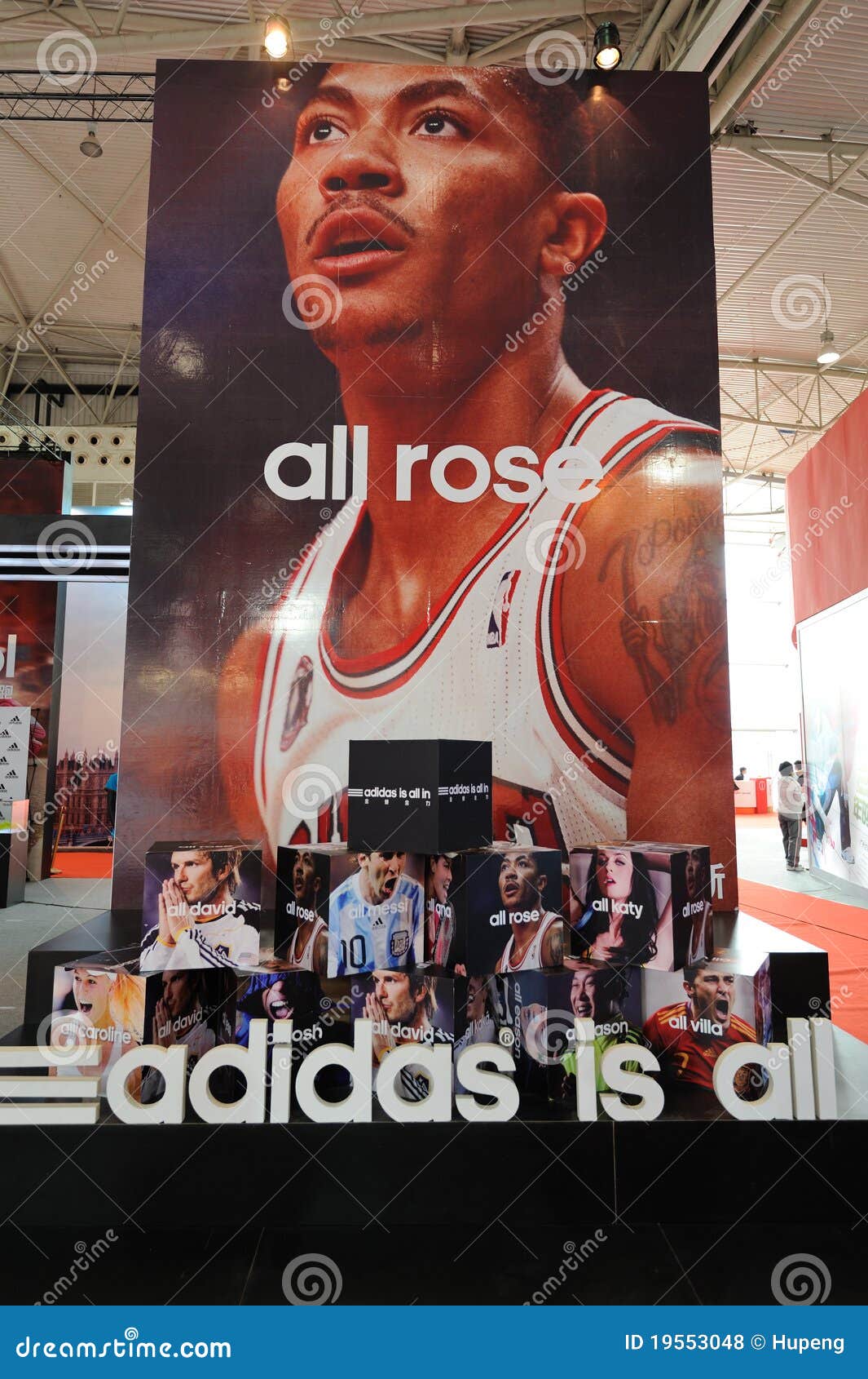 Adidas Stand, Adidas is All in Editorial Stock Photo - Image of brand ...