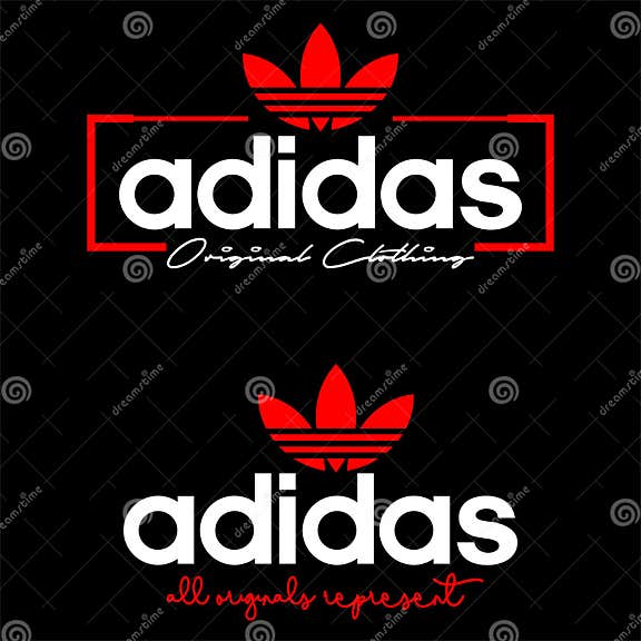 Adidas vector design idea editorial image. Illustration of clothings ...