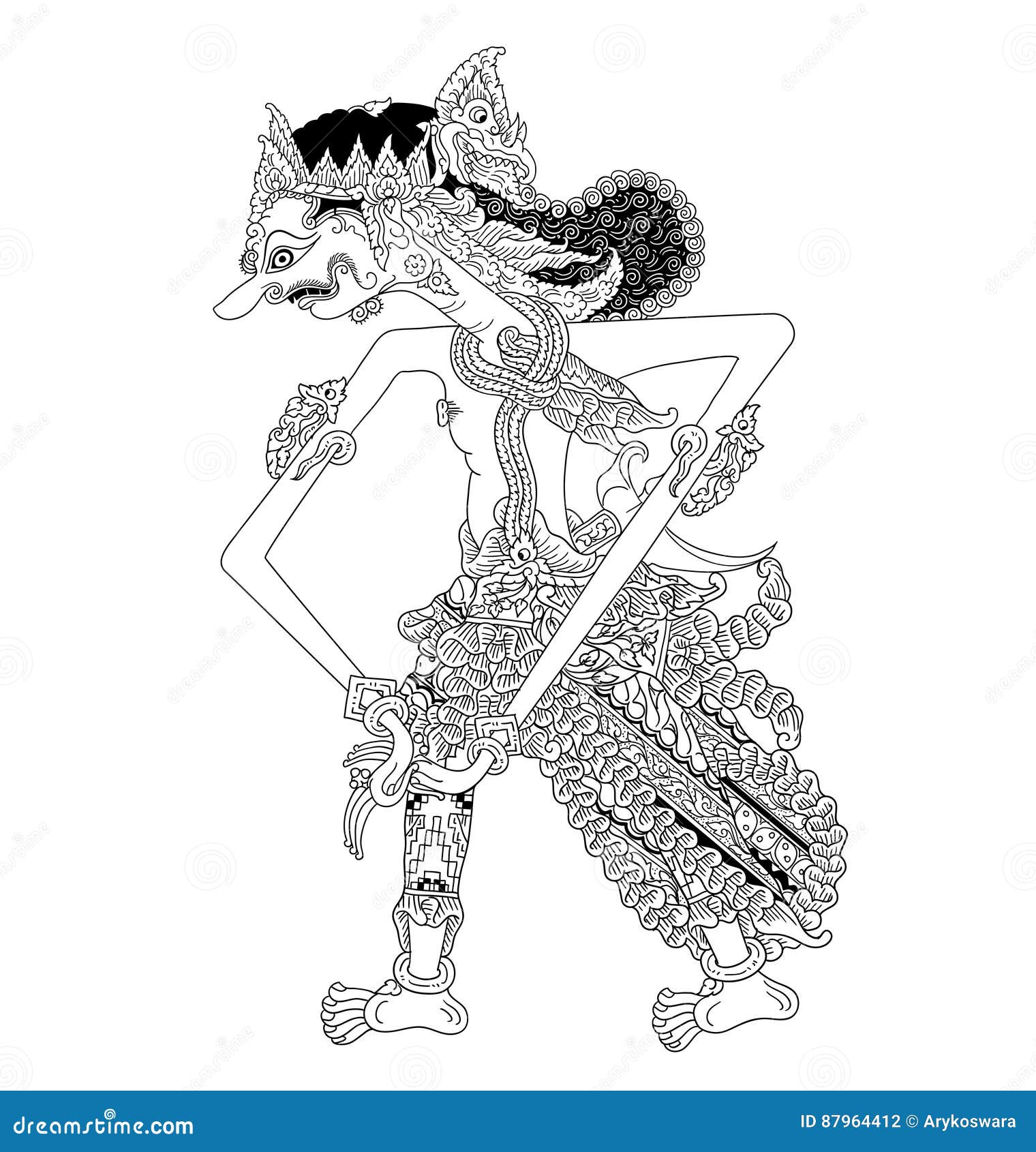 Wayang Kulit Characters