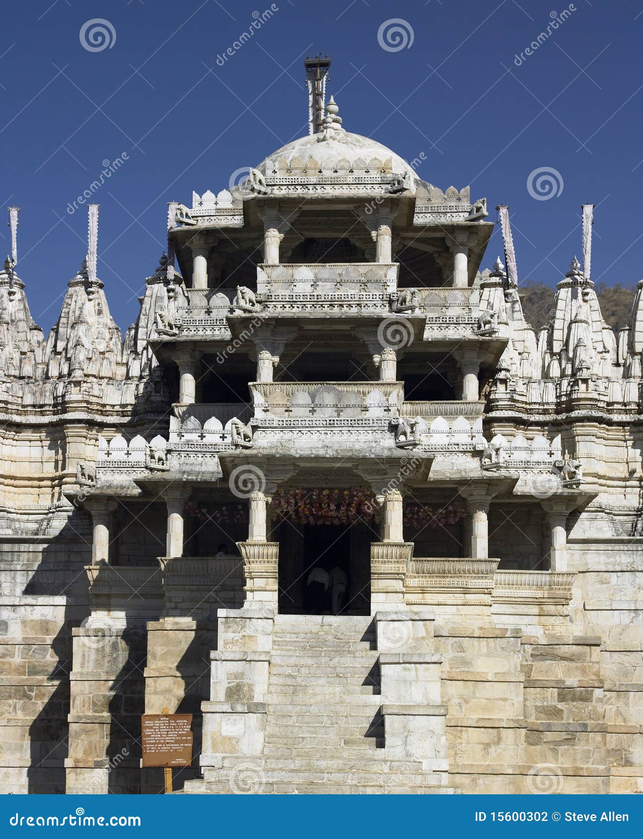 Adinath Jain Temple - Ranakpur - India Stock Photo - Image of hindu ...
