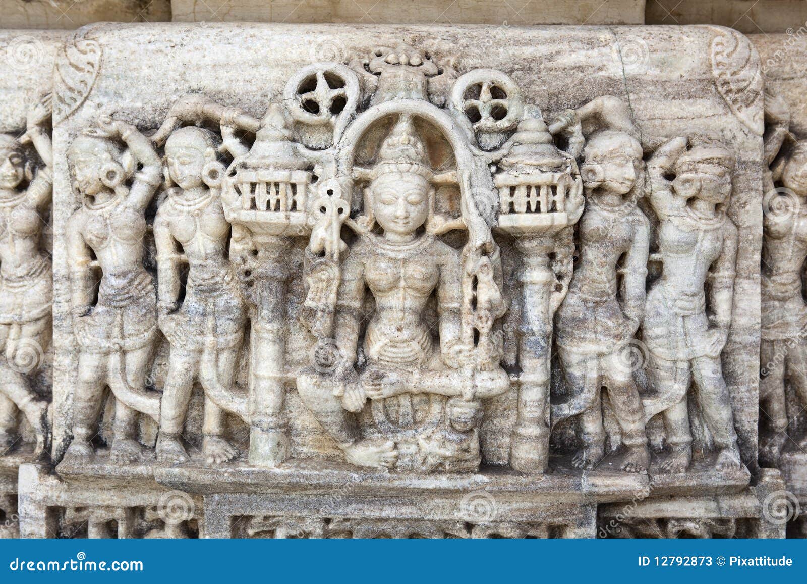 Adinath temple stock image. Image of details, figurine - 12792873
