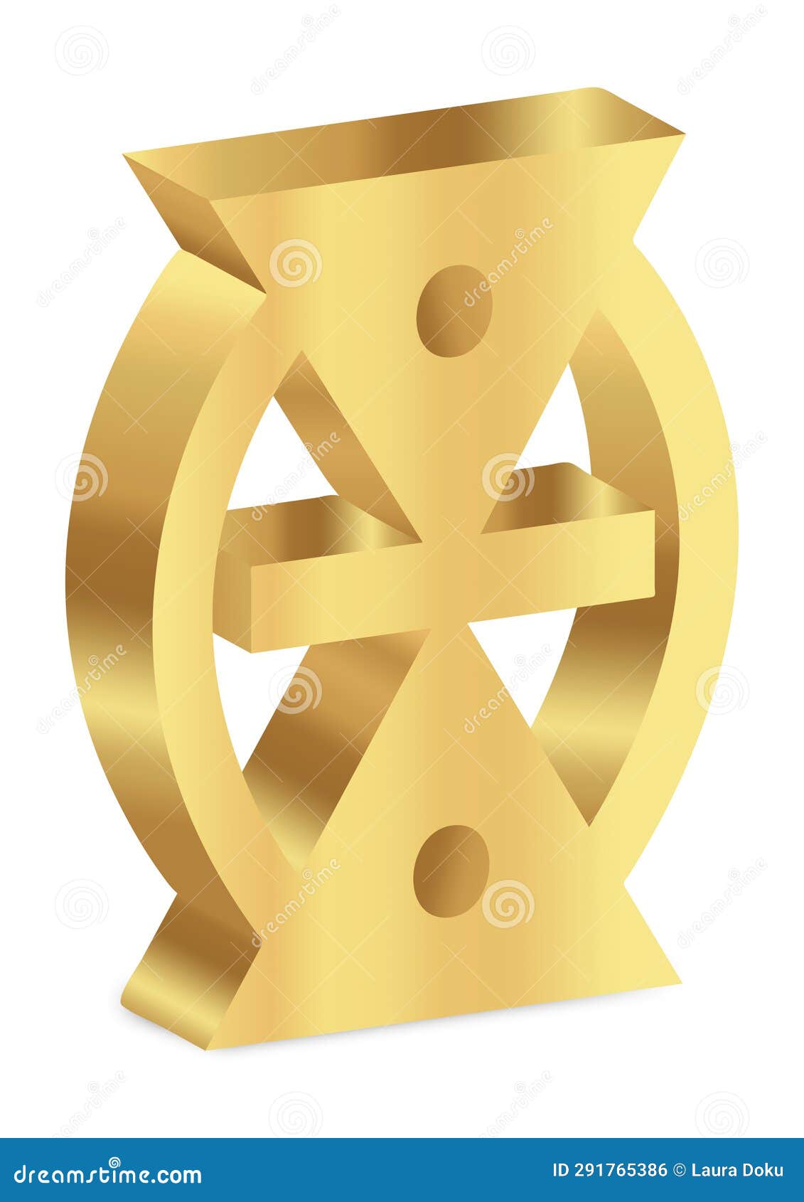 Adinkra symbol of change stock vector. Illustration of akan - 291765386
