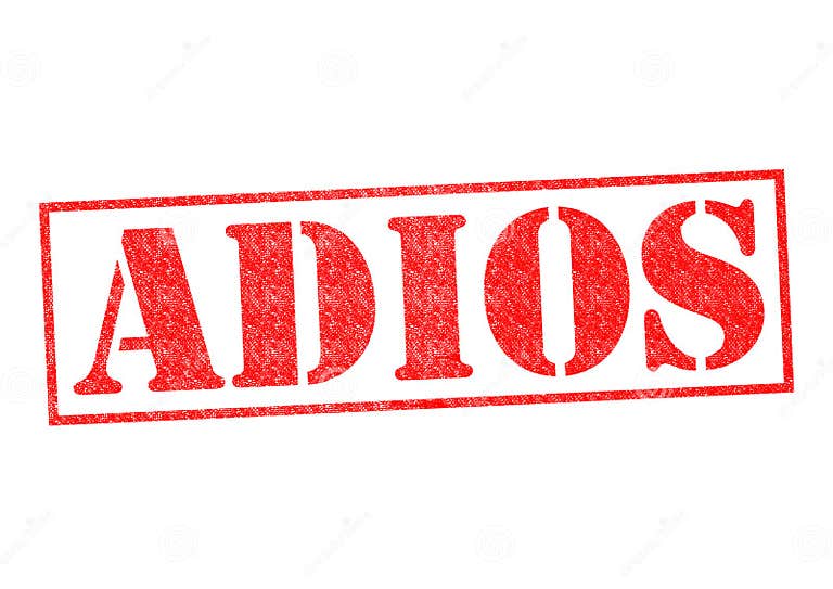 ADIOS stock illustration. Illustration of rubber, cheerio - 88065719