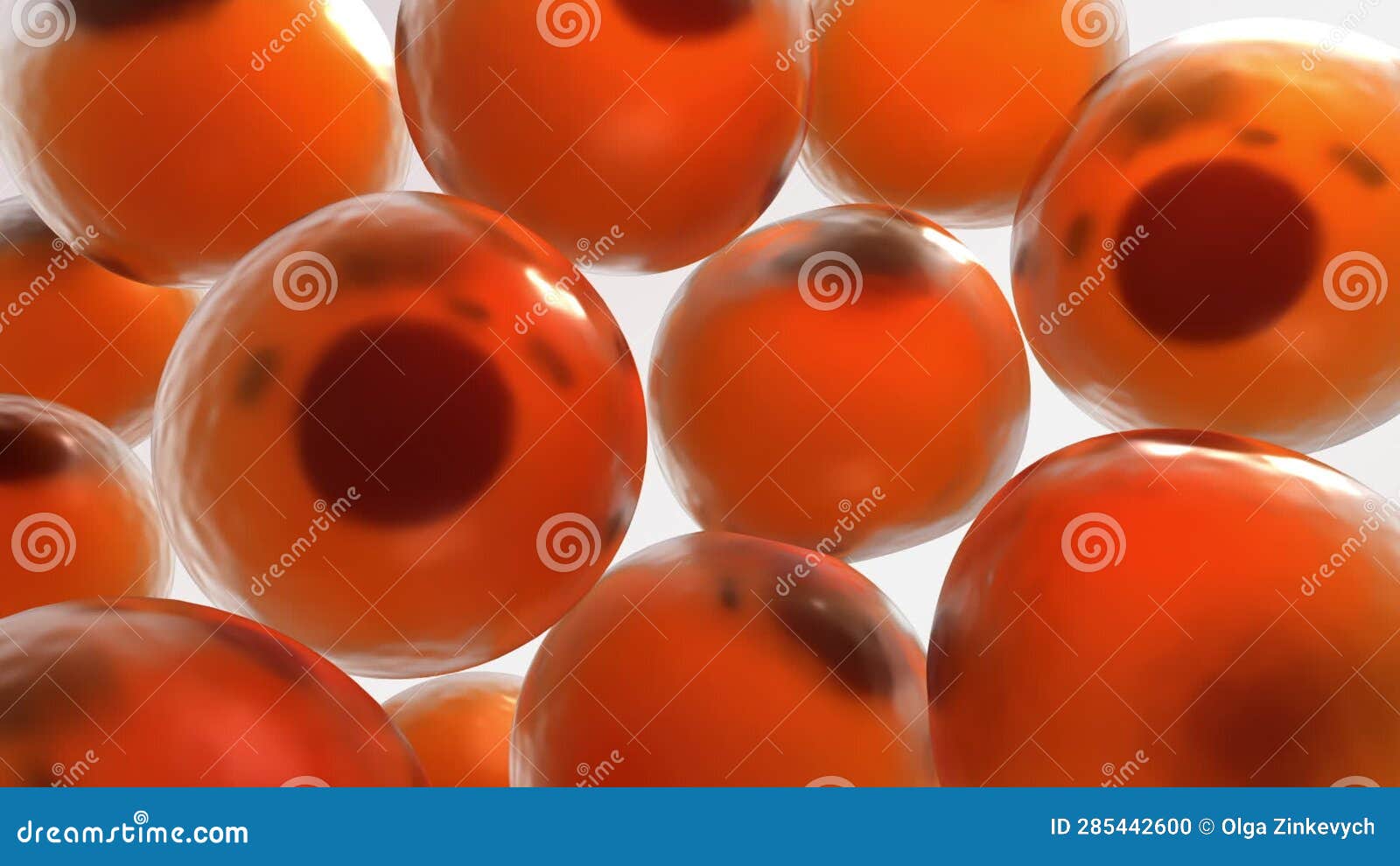 Adipocytes Destruction Process 3d Animation Stock Footage - Video of ...