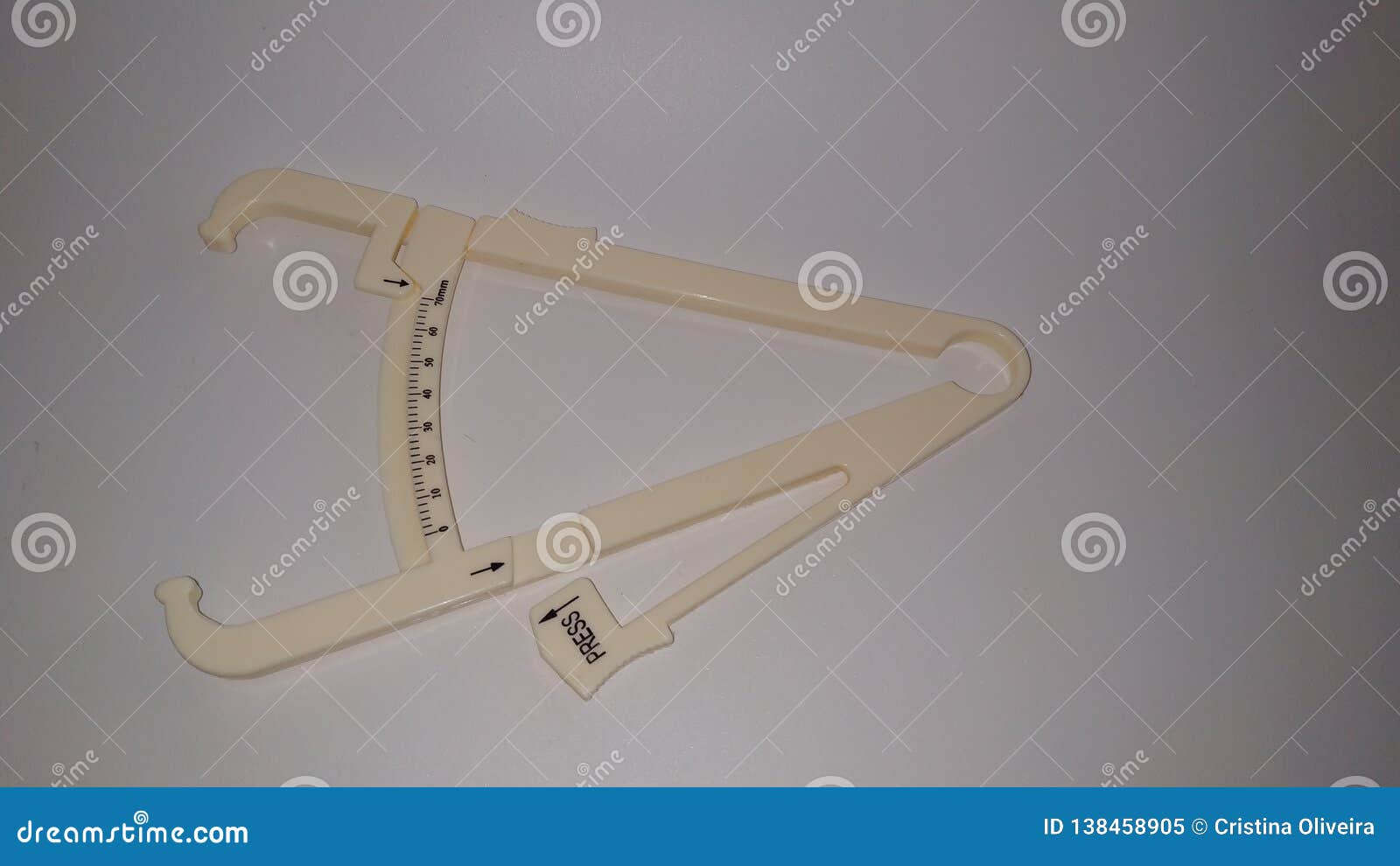 Adipometer stock image. Image of white, yellow, tomate - 138458905