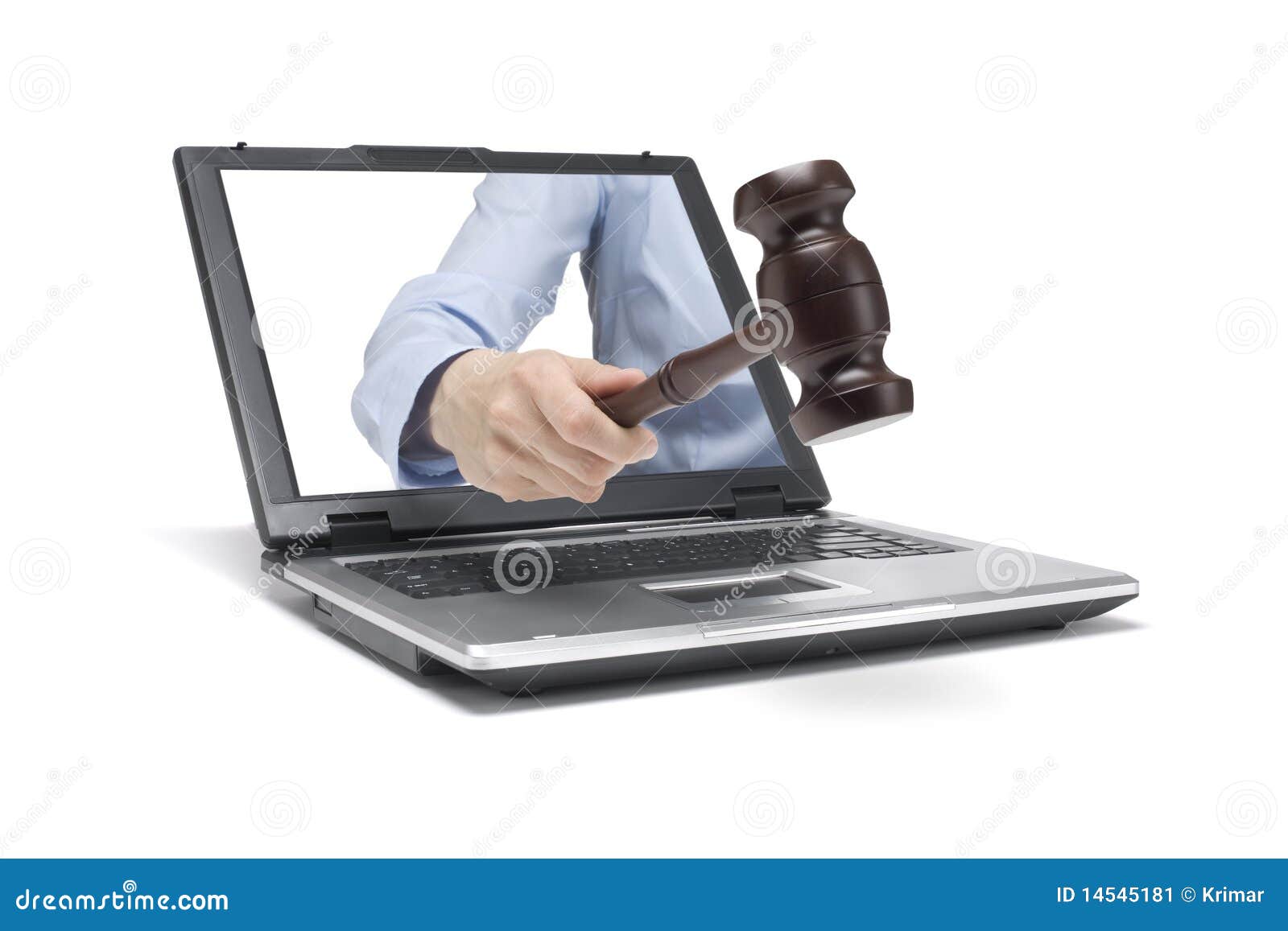 Adjudgement stock image. Image of isolated, laptop, desktop - 14545181