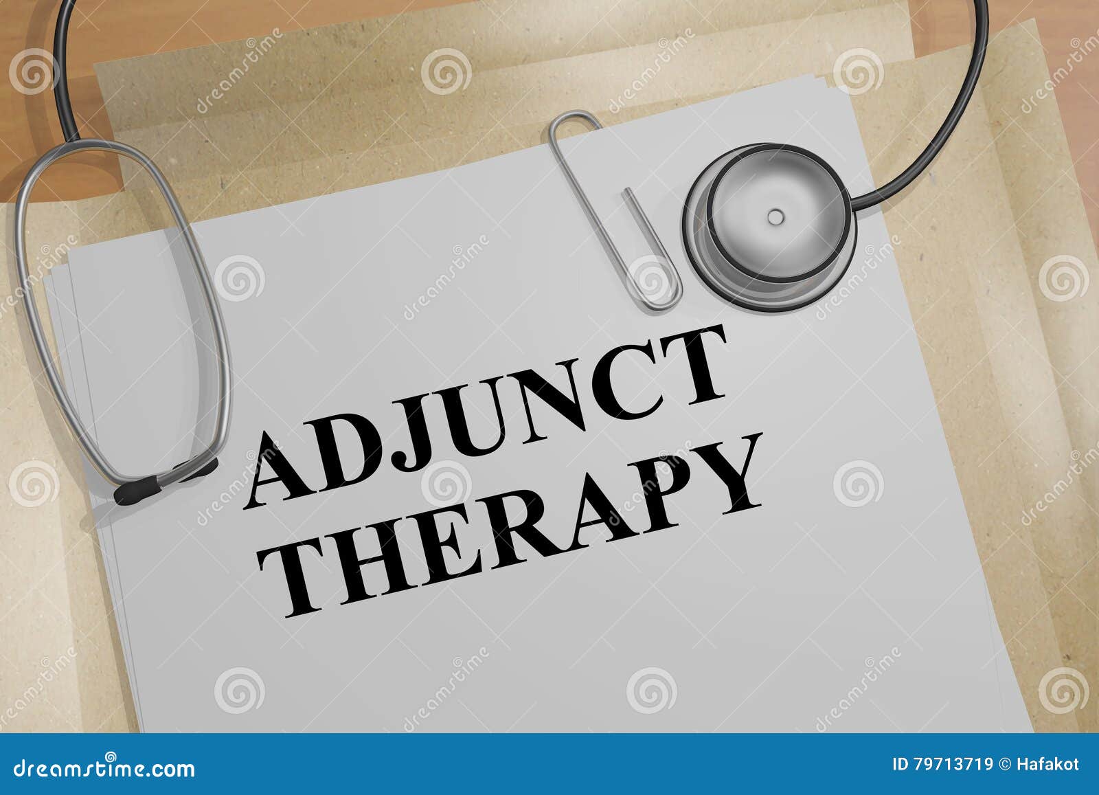 Adjunct Therapy - Medical Concept Stock Illustration - Illustration of ...