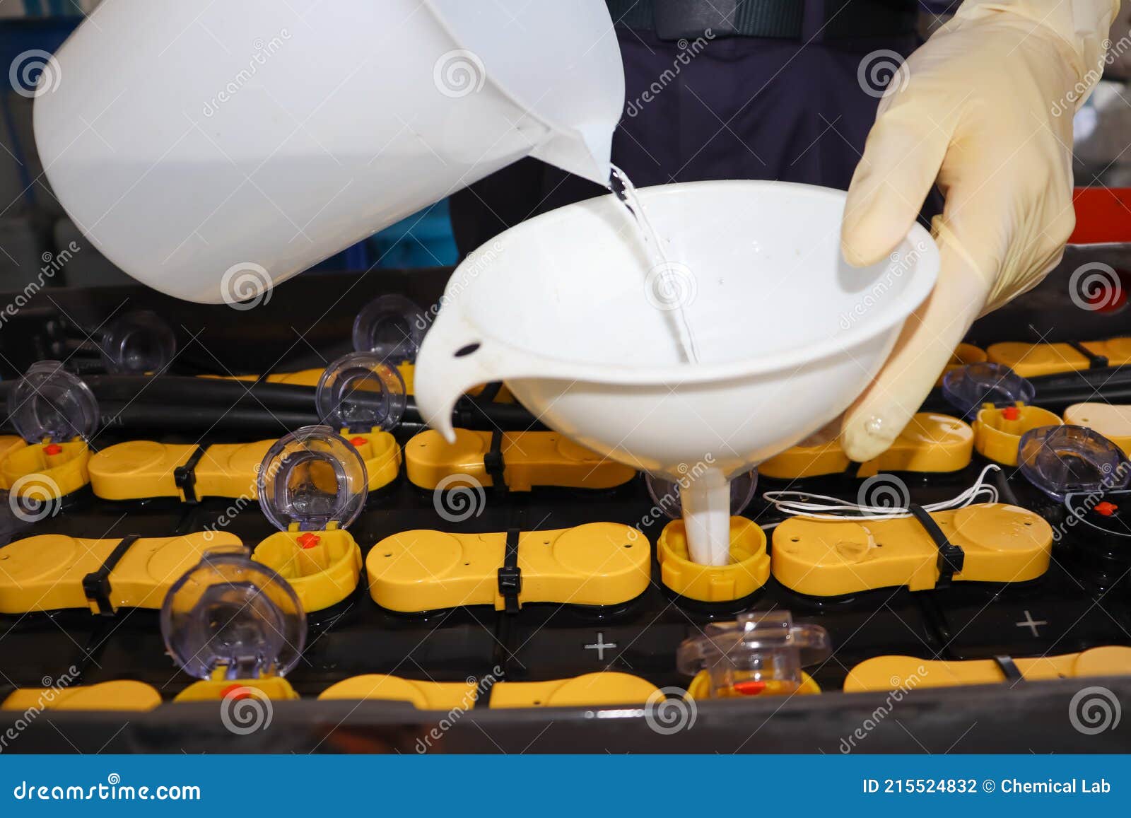 Battery Of Water Tanks In Reservoir Stock Photography | CartoonDealer ...