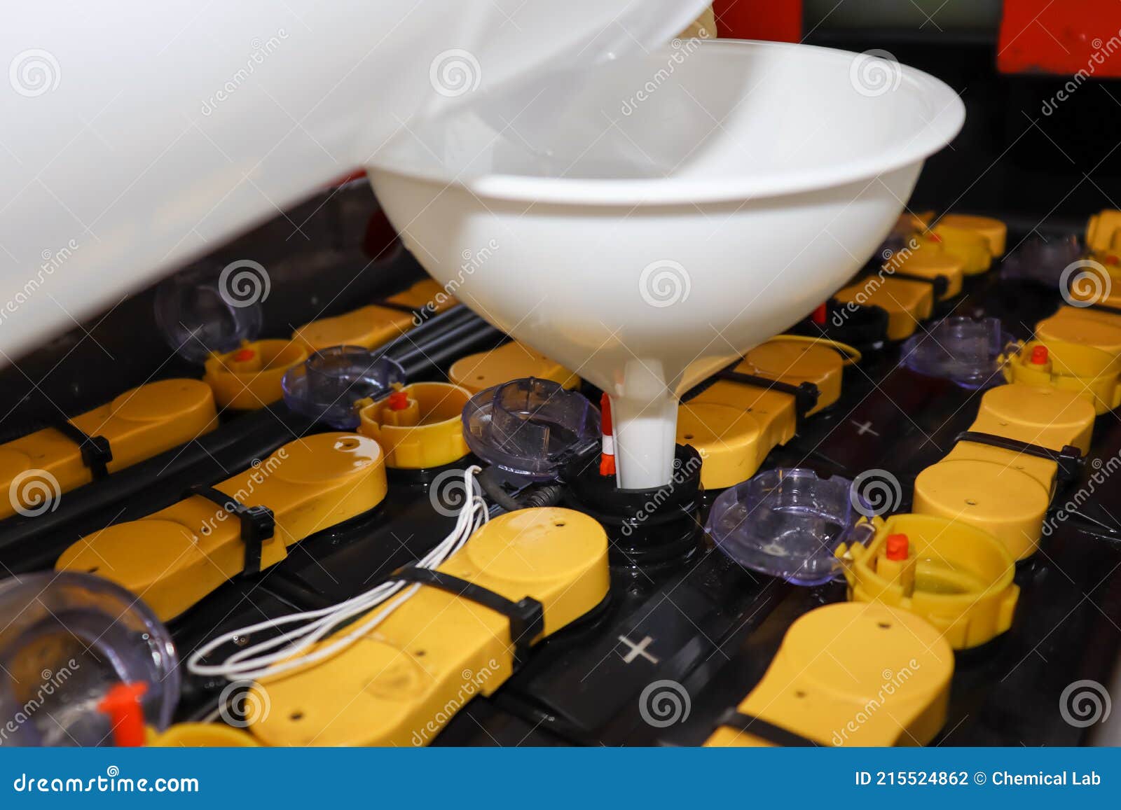 Battery Of Water Tanks In Reservoir Stock Photography | CartoonDealer ...