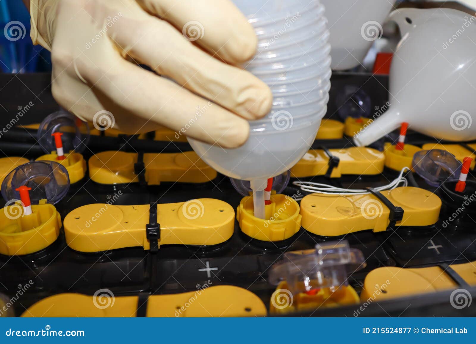 Battery Of Water Tanks In Reservoir Stock Photography | CartoonDealer ...