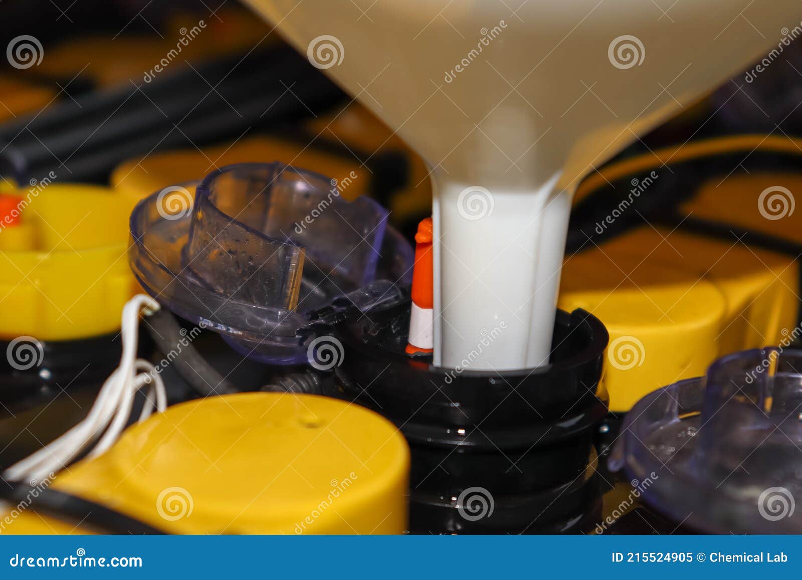 Battery Of Water Tanks In Reservoir Stock Photography | CartoonDealer ...
