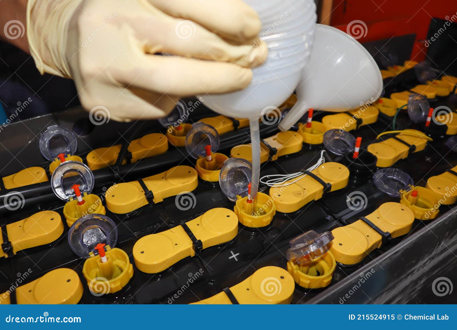 Battery Of Water Tanks In Reservoir Stock Photography | CartoonDealer ...