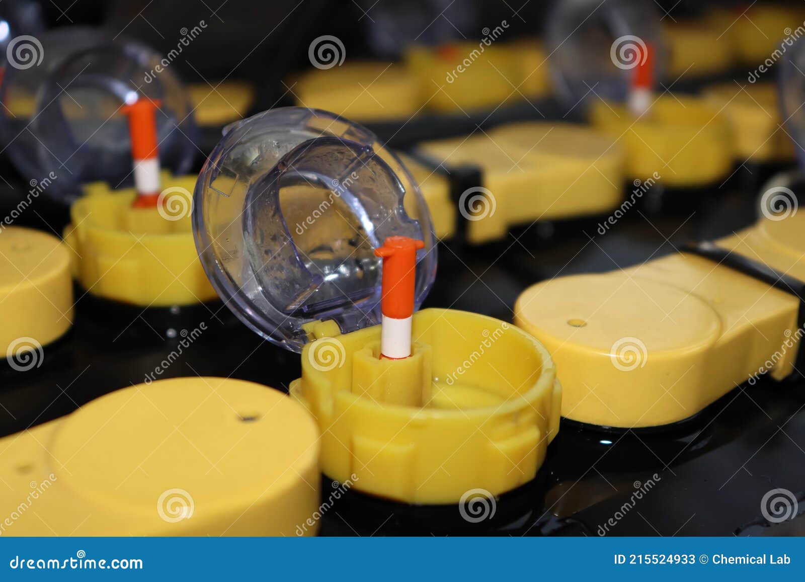 Battery Of Water Tanks In Reservoir Stock Photography | CartoonDealer ...