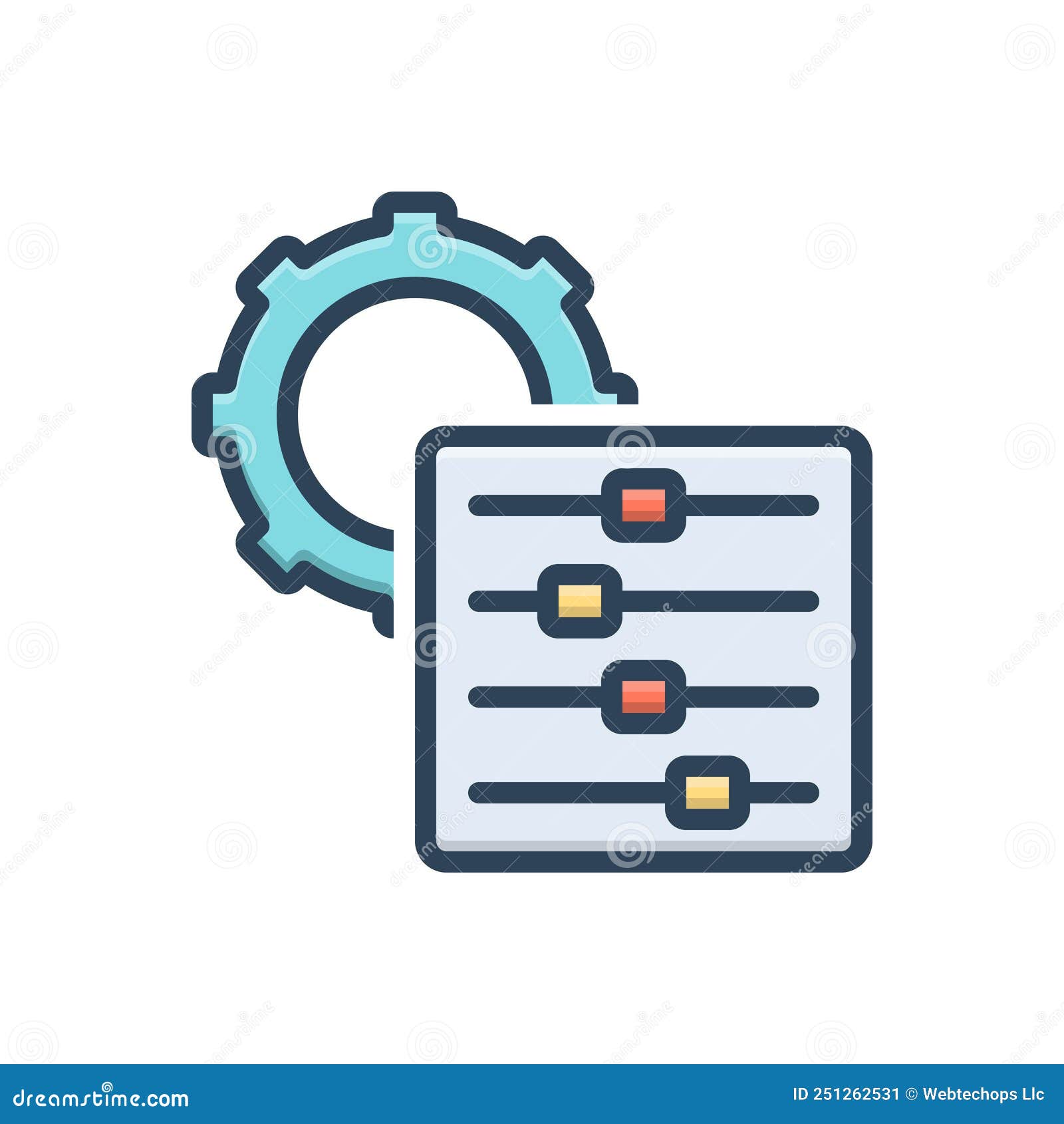 Color XYZ Coordinate System On Chalkboard Icon Isolated On White ...