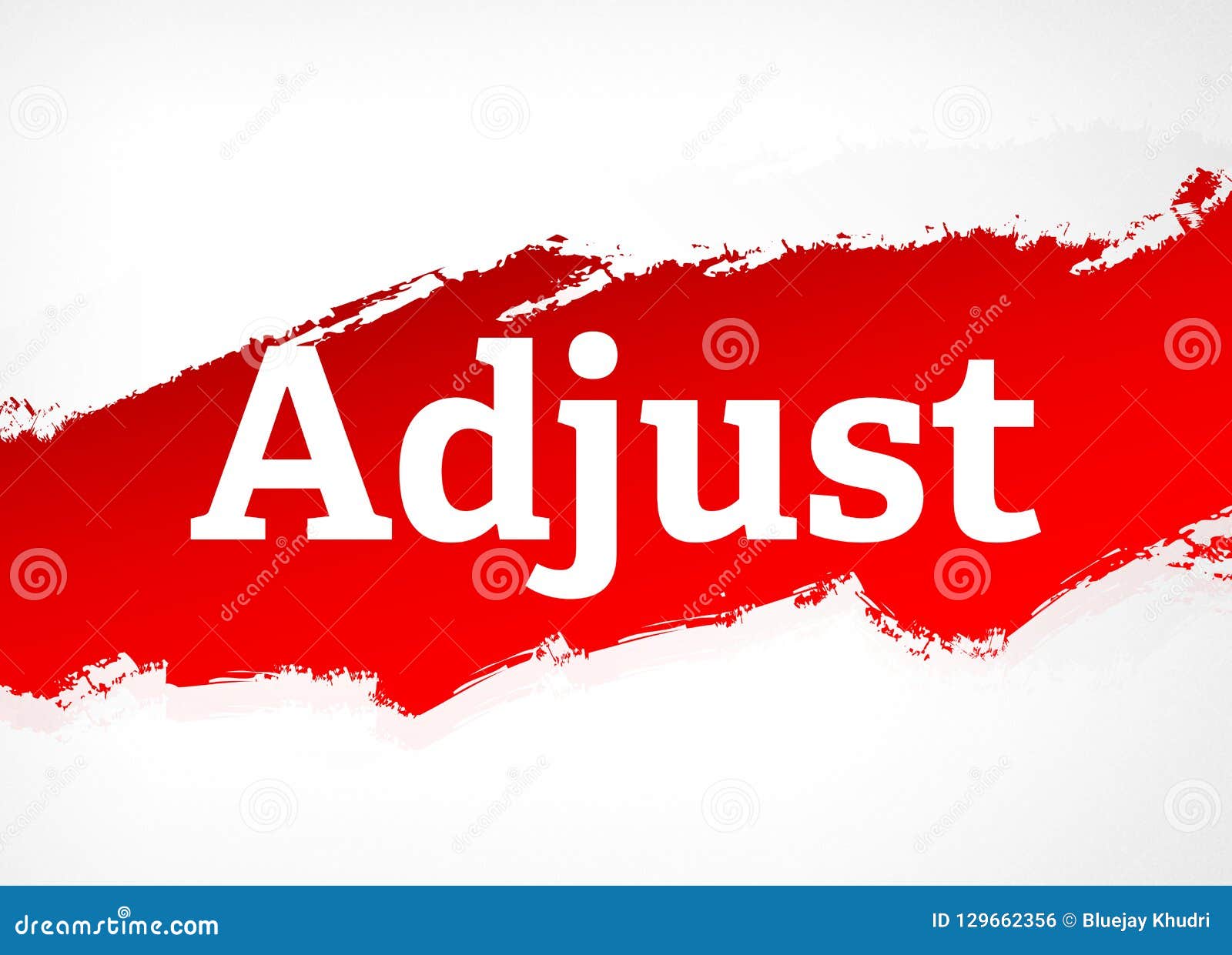 Adjust Red Brush Abstract Background Illustration Stock Illustration ...
