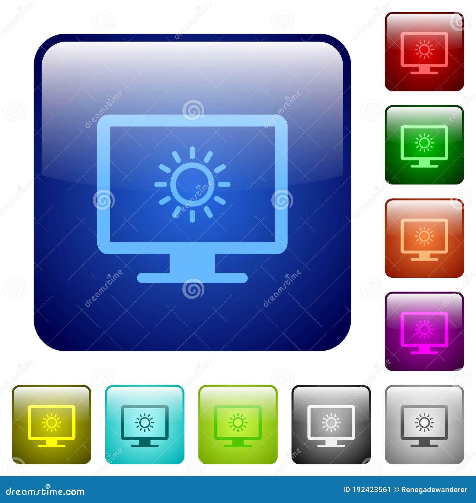 Adjust Brightness Settings Outline Icon. Signs And Symbols Can Be Used ... Adjust Brightness Settings Outline Icon. Signs And Symbols Can Be Used ...