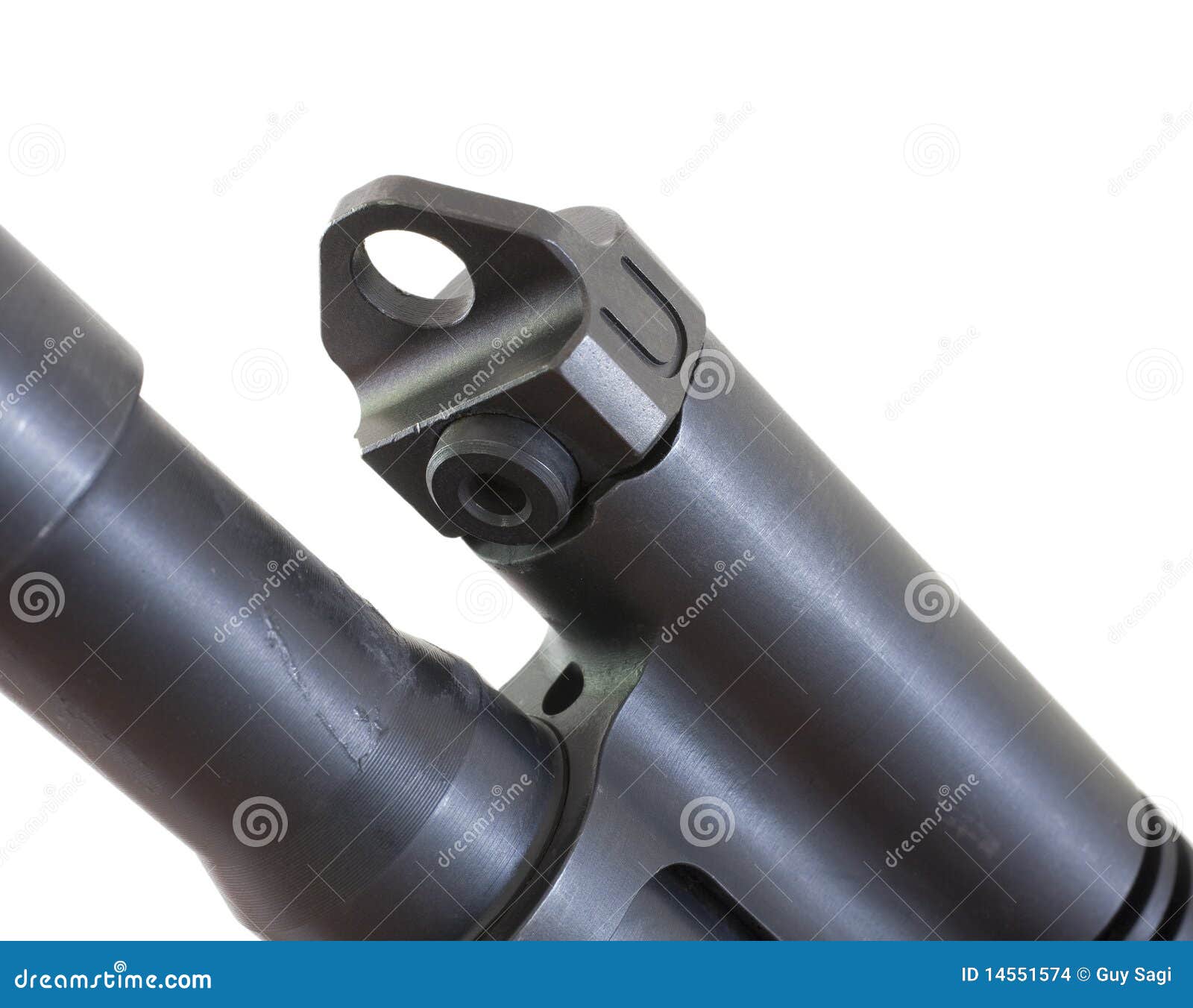 Adjustable gas system stock photo. Image of weapon, rifle - 14551574