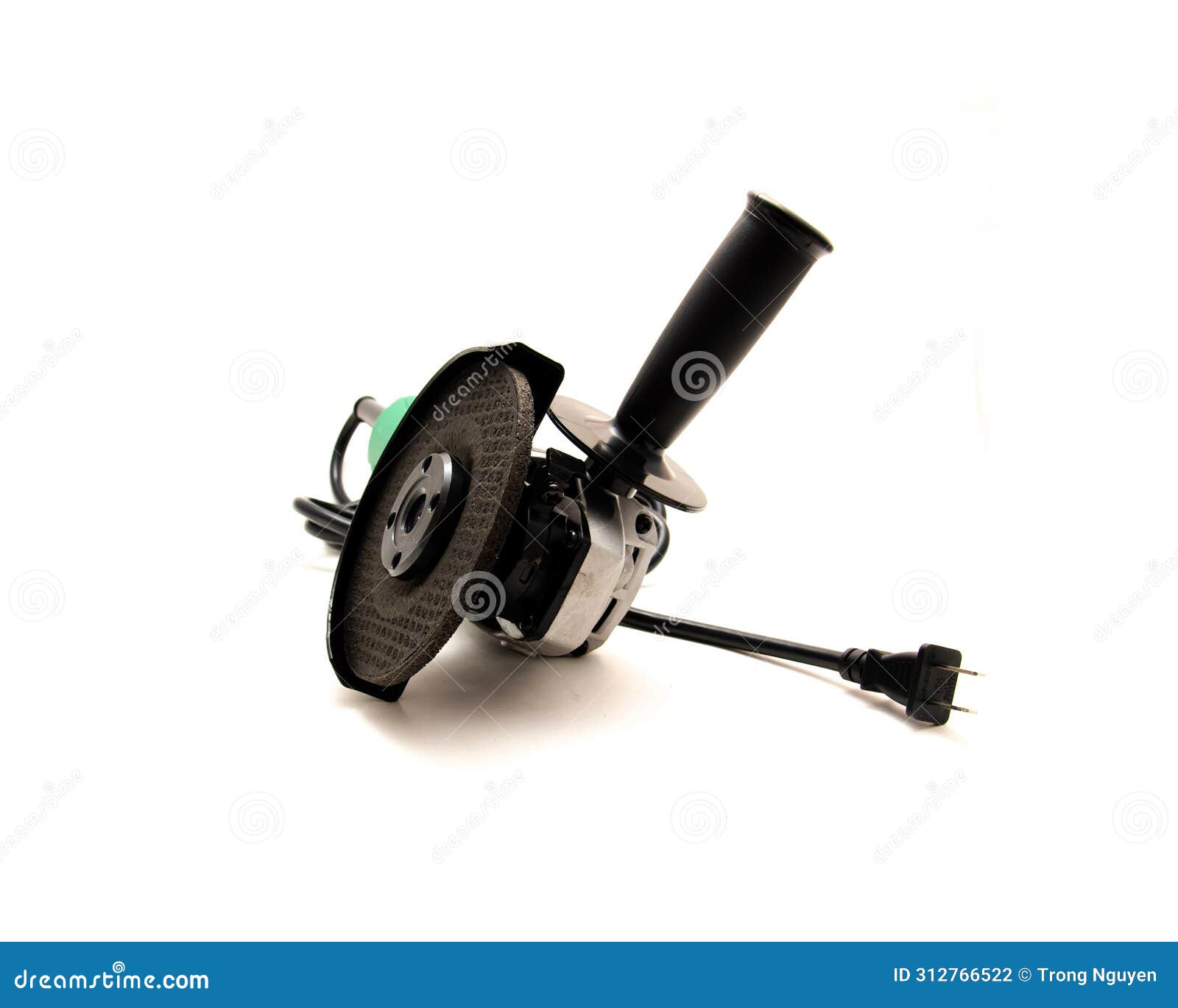 Adjustable Guard Protection, Thread Side Handle on Corded Angle Grinder ...