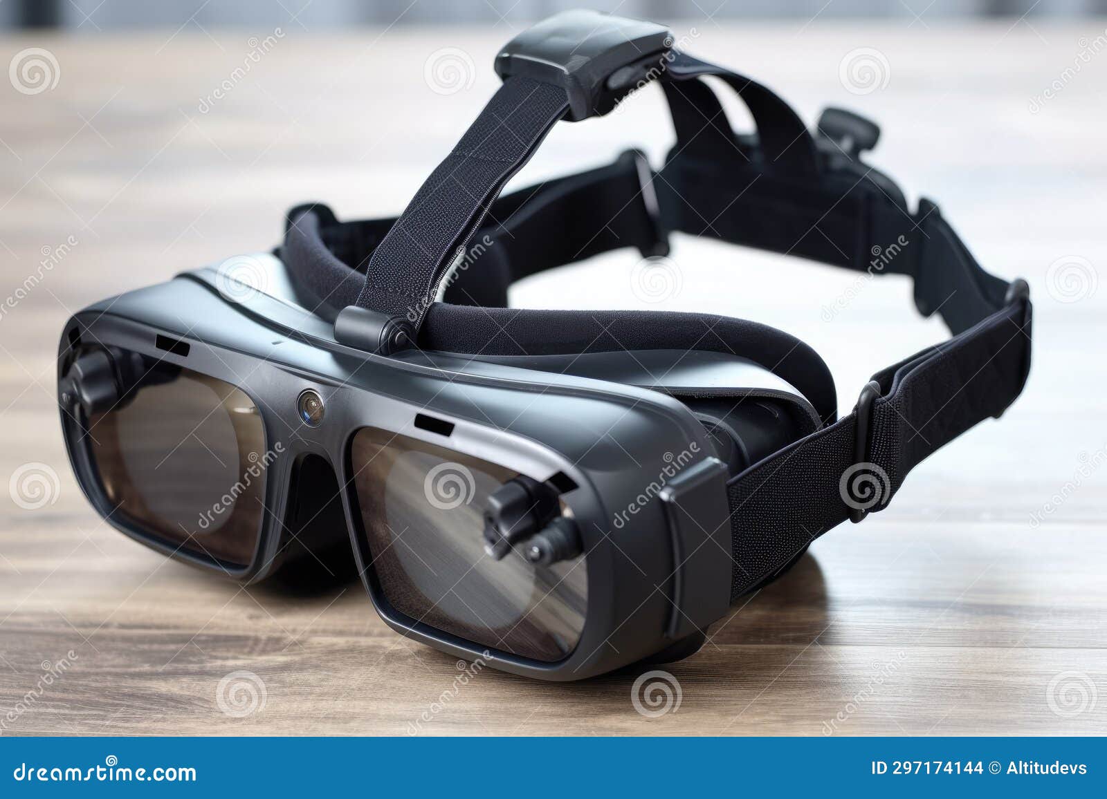 Adjustable Headband on Vr Headset for Comfort Stock Photo - Image of ...