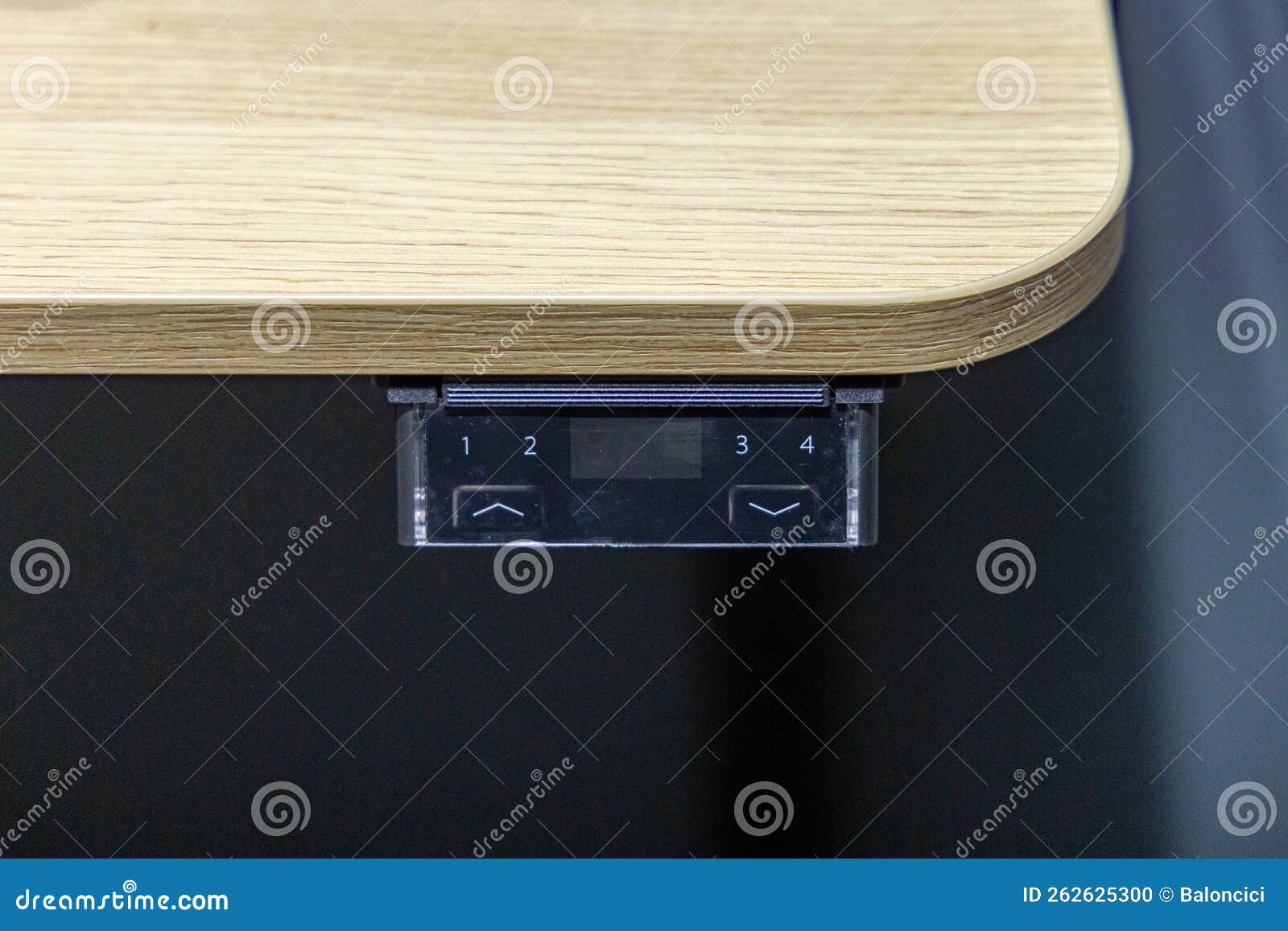 Adjustable Height Desk stock photo. Image of office - 262625300