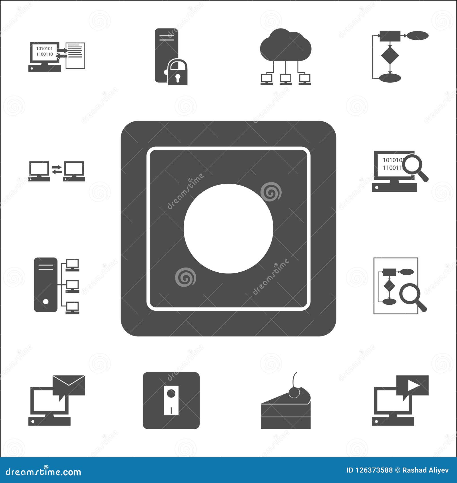 Adjustable Light Switch Icon. Web Icons Universal Set for Web and ...