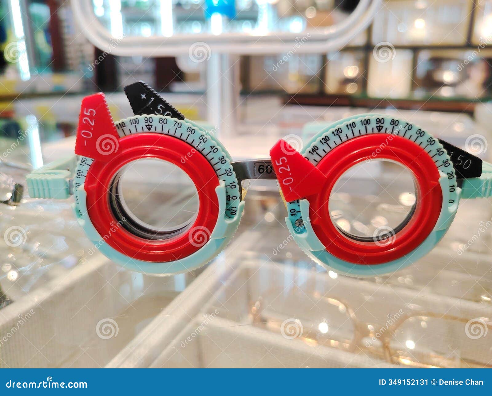 Eye Test Glasses Optometry Optician Stock Image - Image of ...