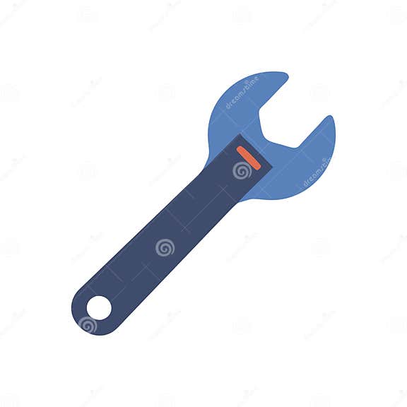 Adjustable Spanner Vector Graphic Design Stock Illustration ...