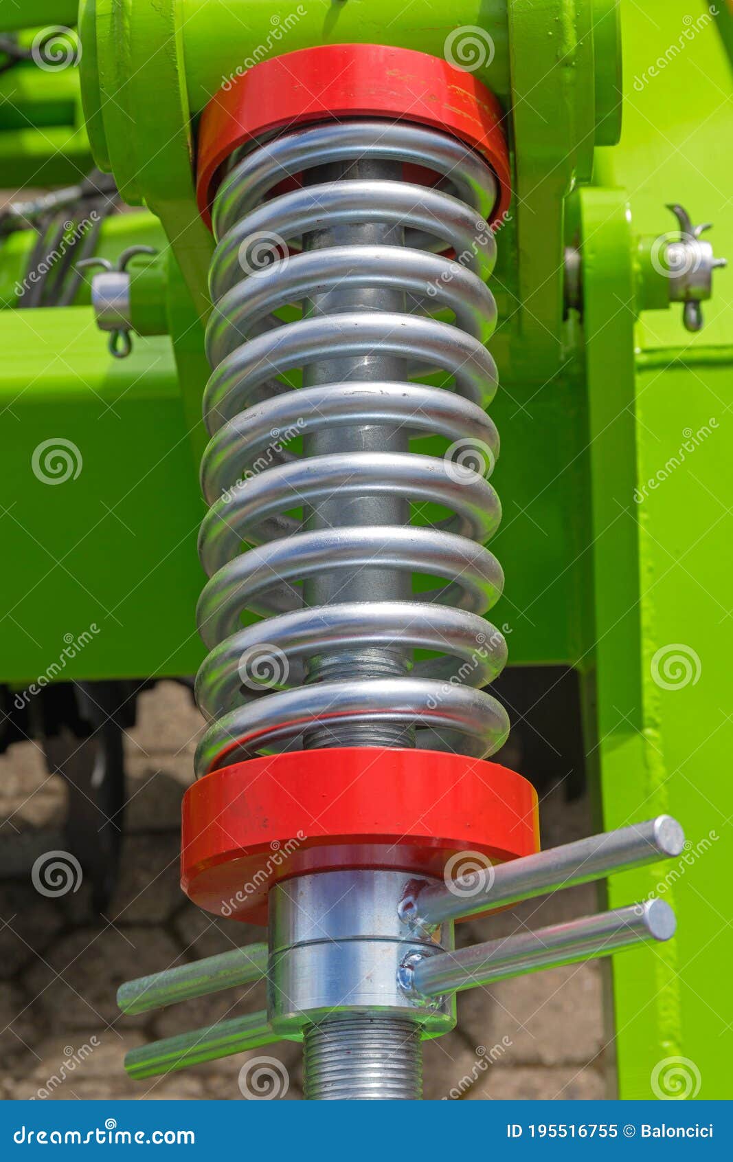 Adjustable Spring Coil stock image. Image of machine - 195516755
