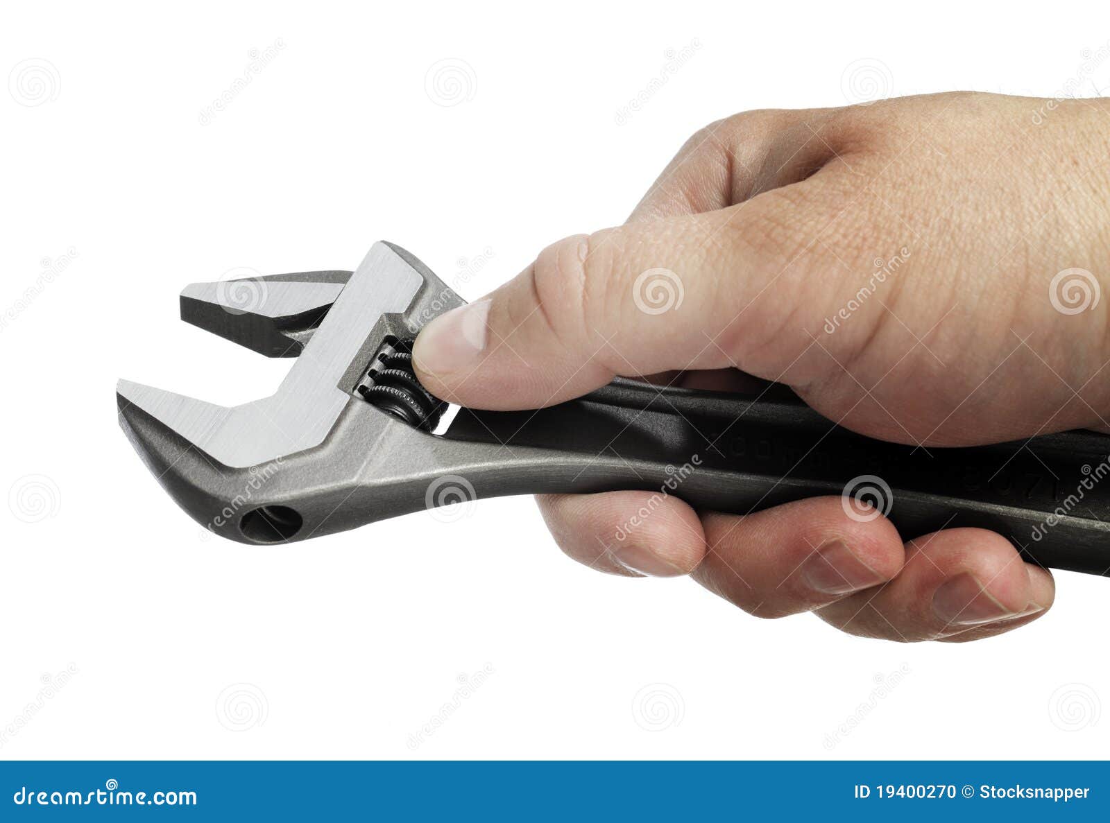 Adjustable wrench stock photo. Image of shifter, adjusting - 19400270