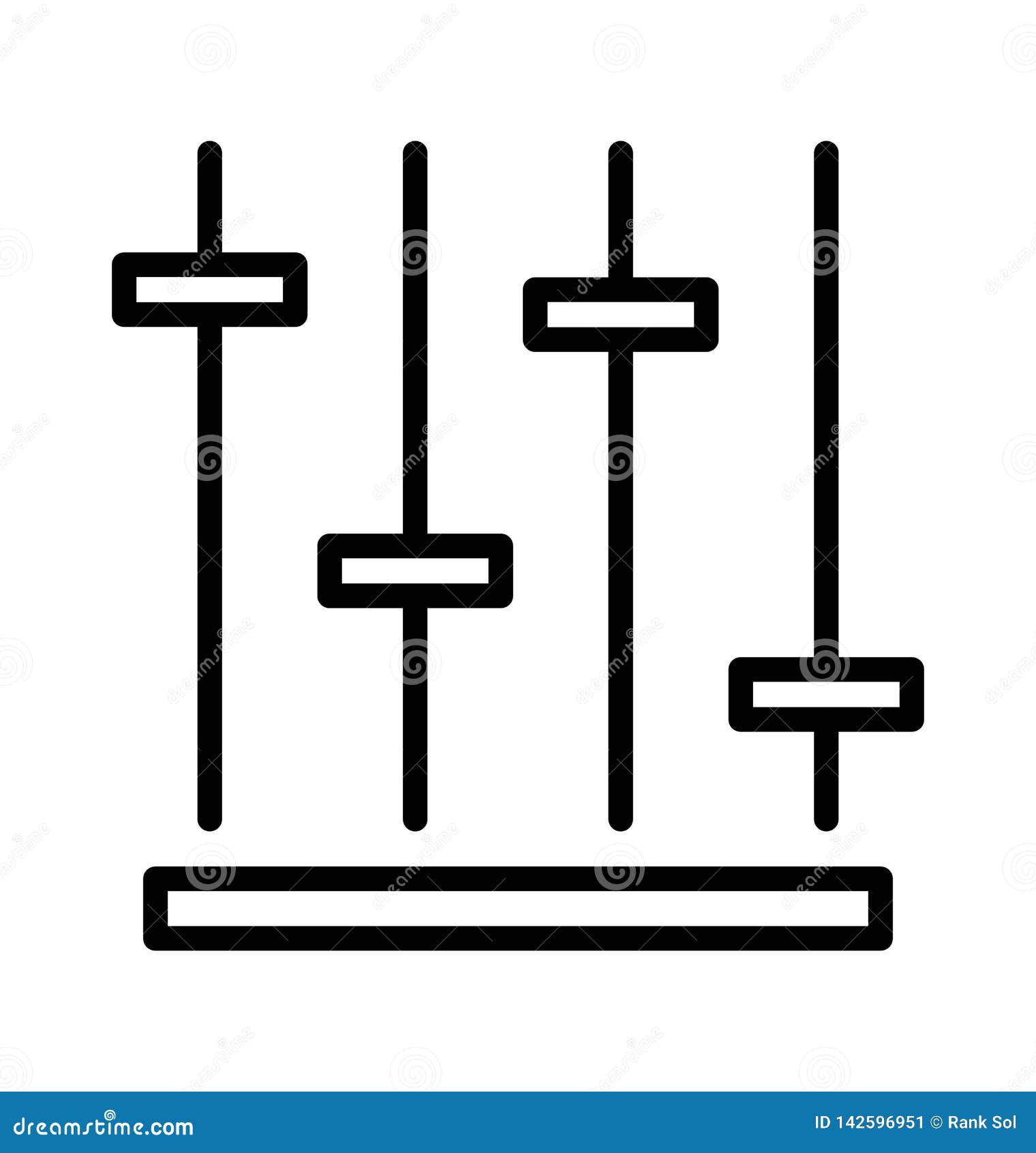 Adjuster Isolated Vector Icon Which Can Easily Modify or Edit Stock ...