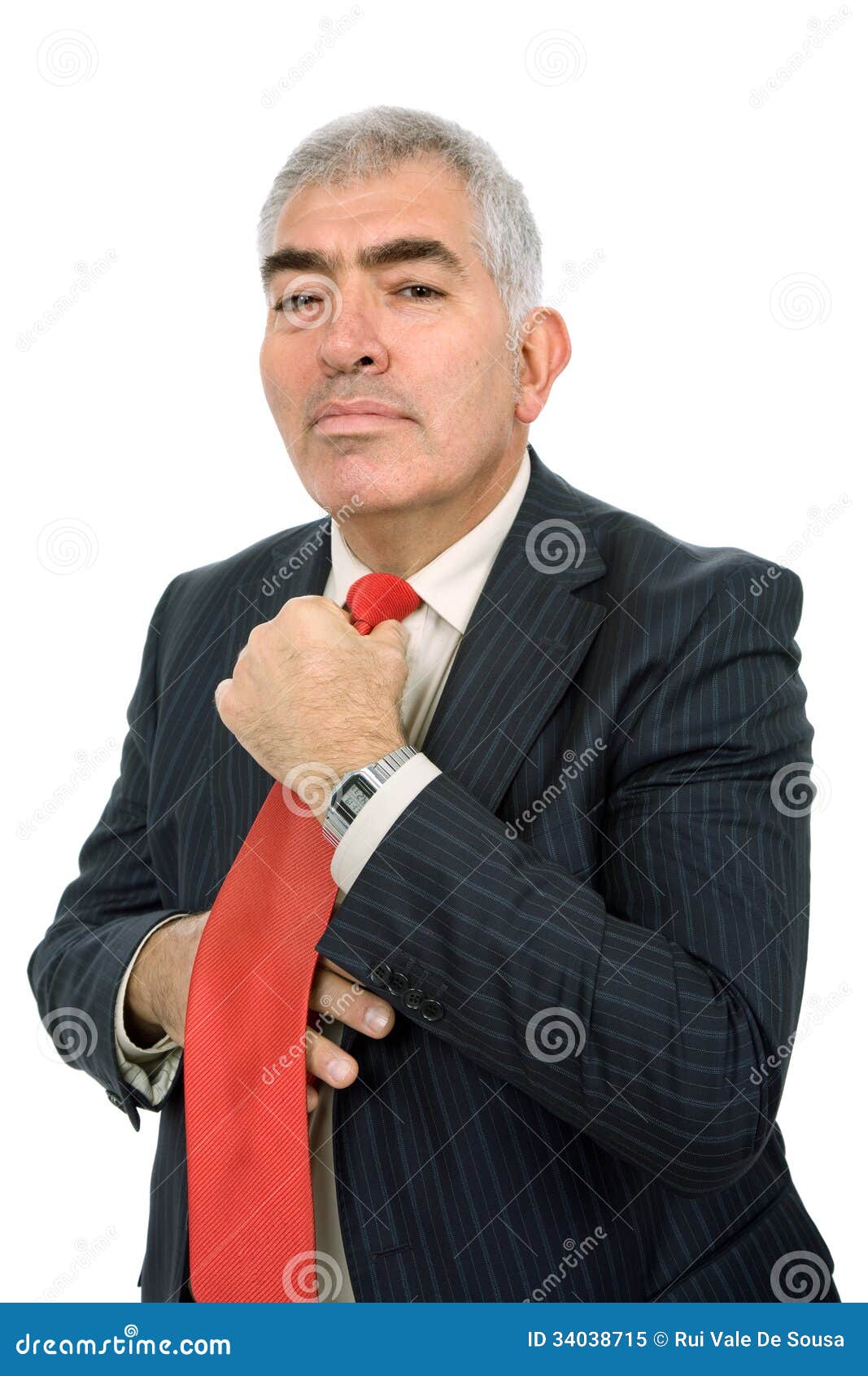 Adjusting stock image. Image of dress, blue, businessman - 34038715