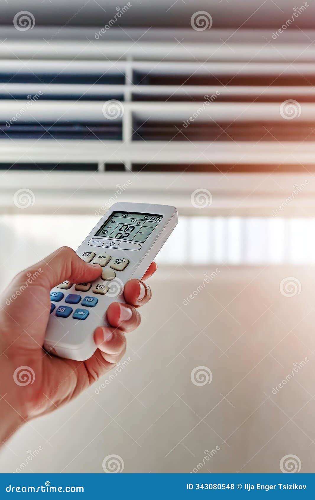 Adjusting Home AC in Summer, Cooling Technology in House., Temperature ...