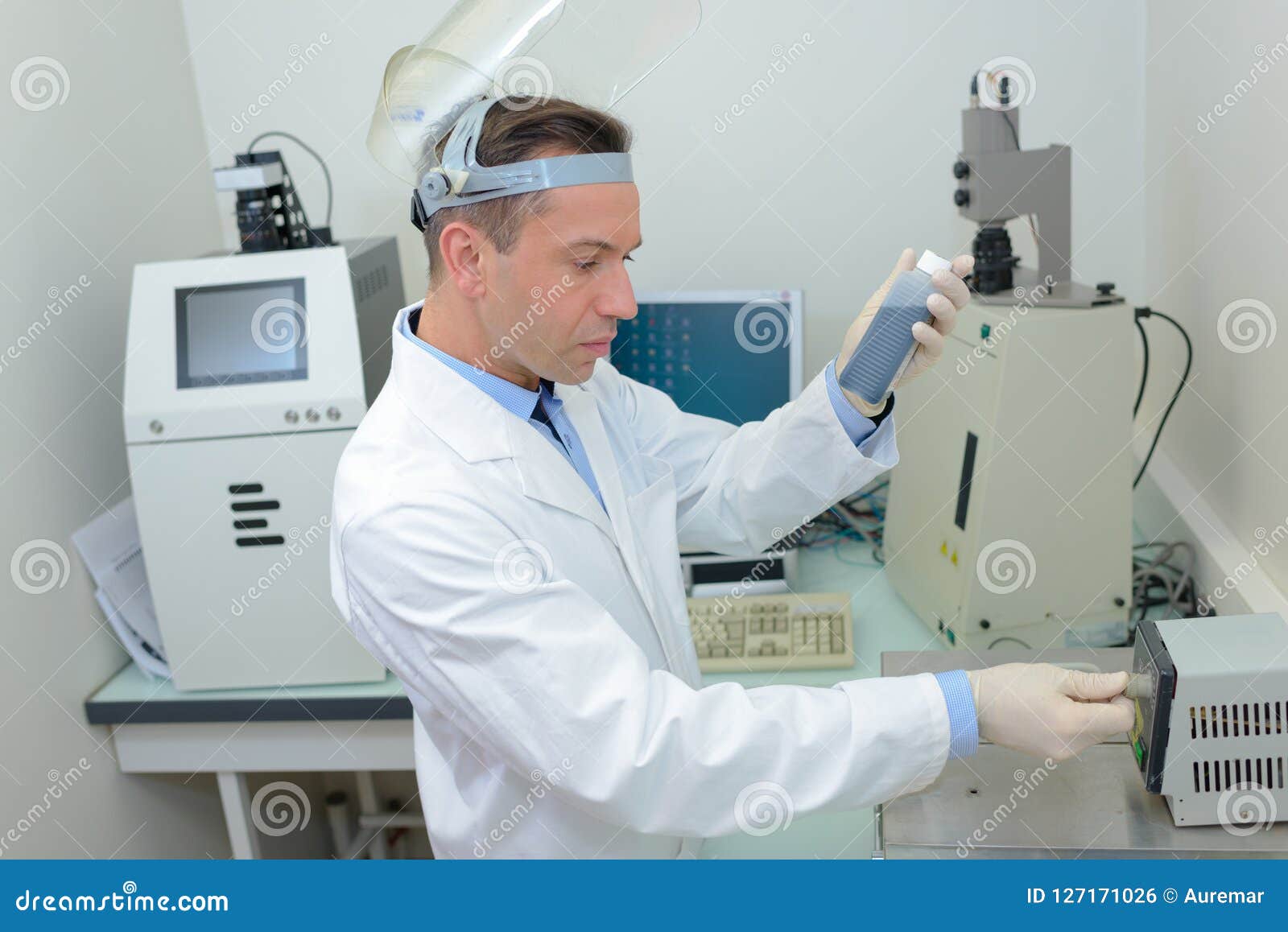 Laboratory Machine Stock Photography | CartoonDealer.com #3499652