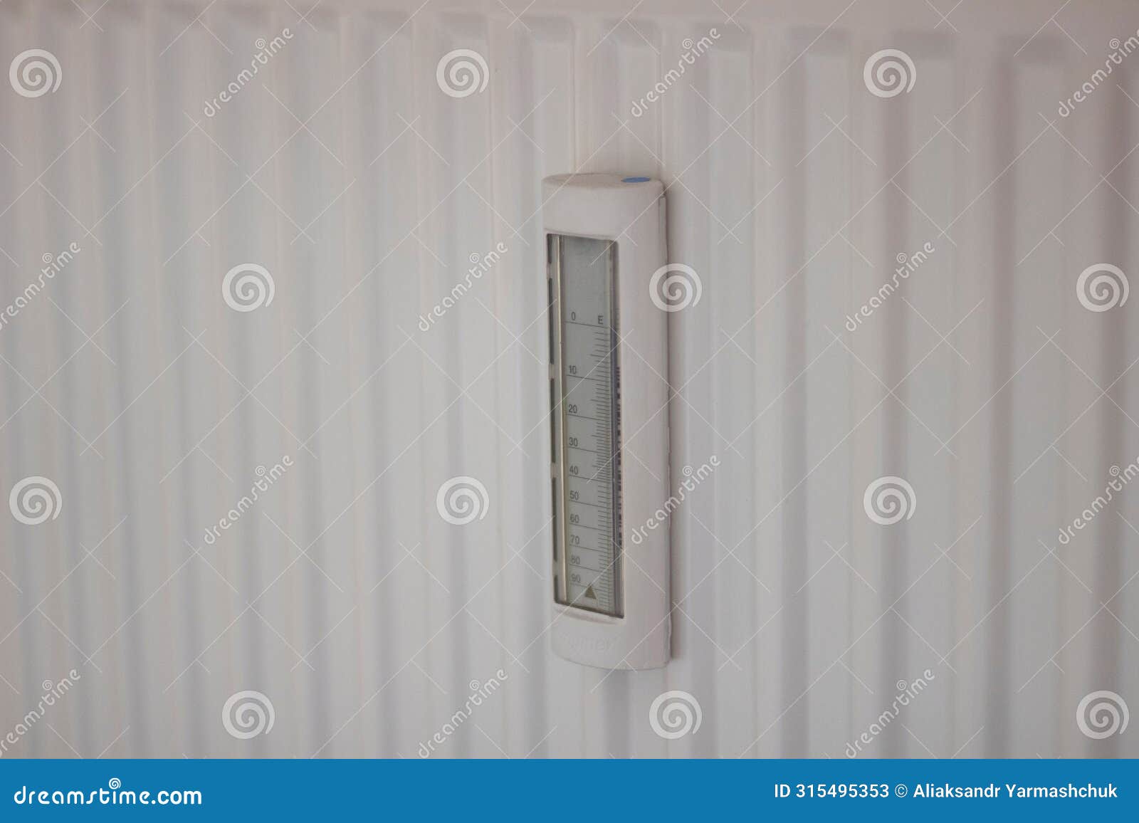 Adjusting the Radiator Temperature Using a Thermostat in an Apartment ...