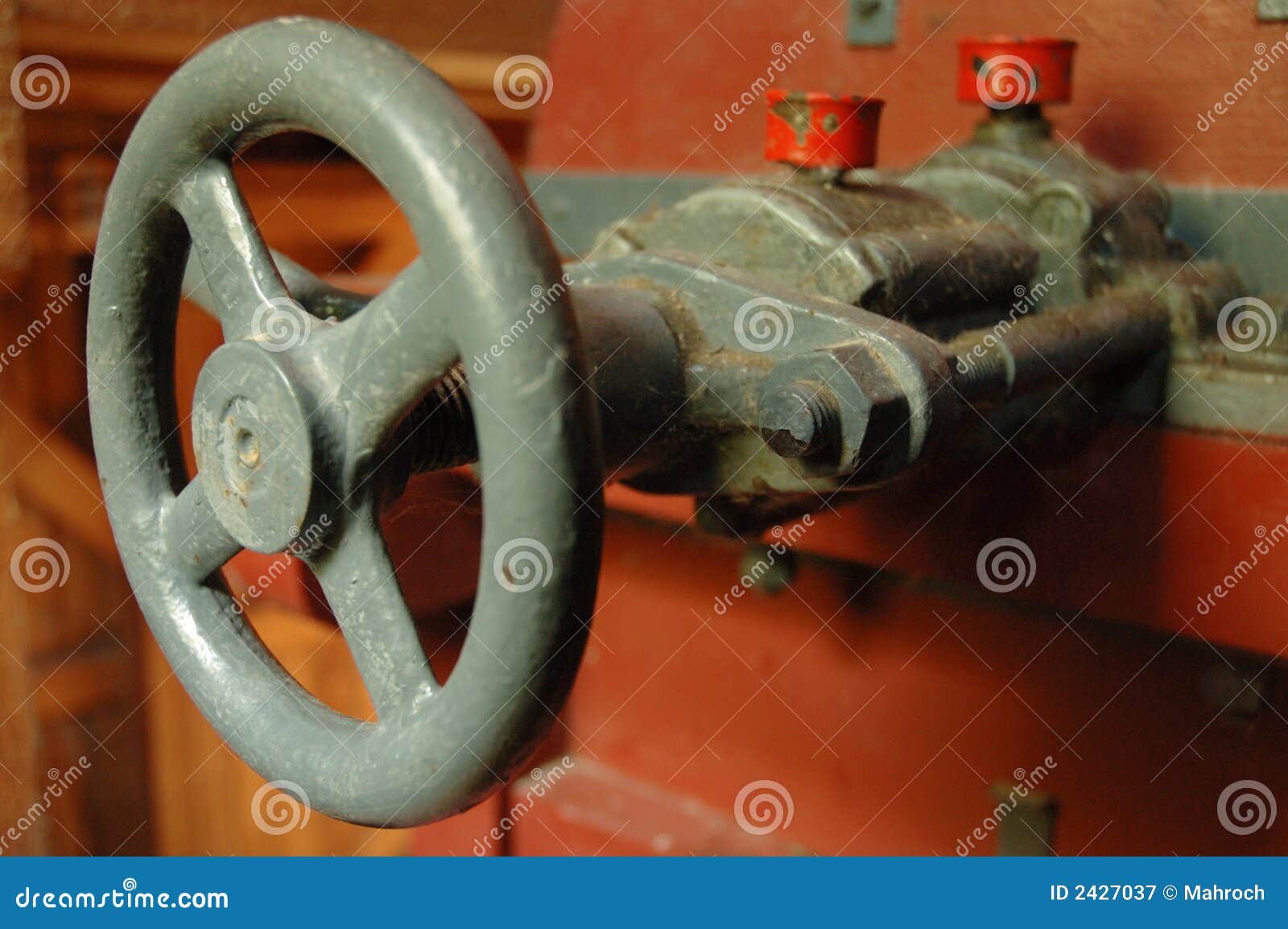 Adjusting Wheel For The Mechan Picture. Image: 2427037