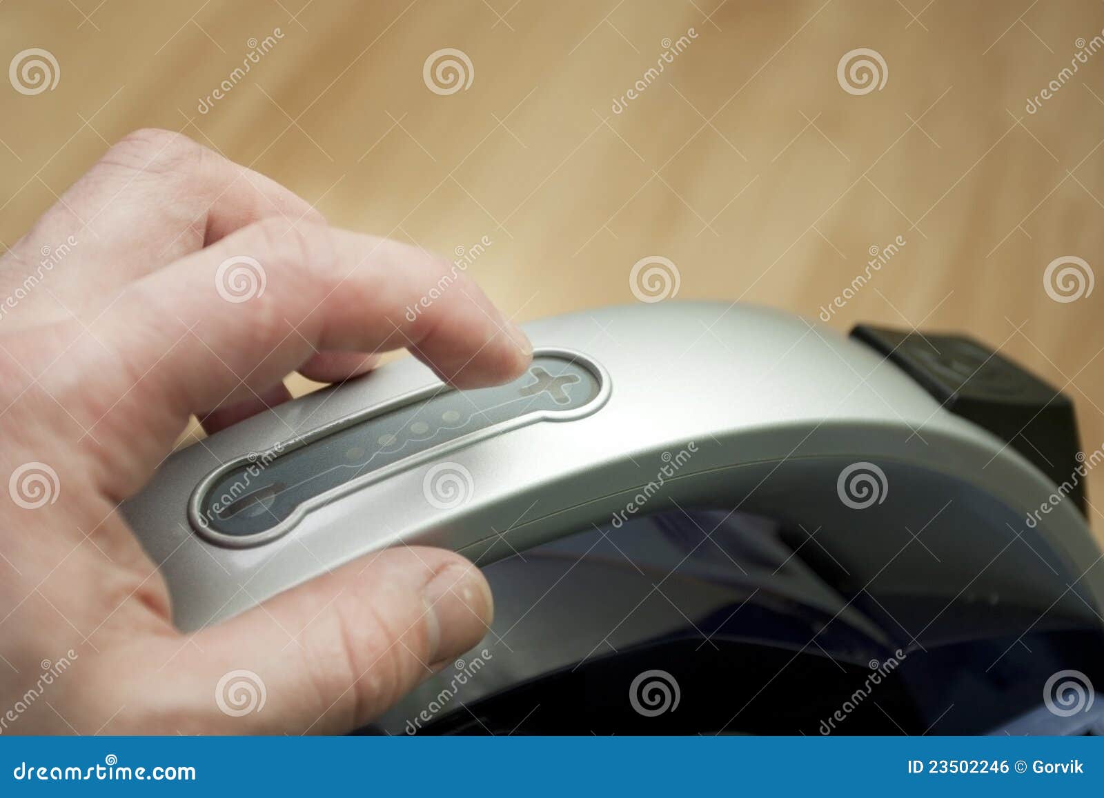 Adjustment of Capacity of the Device Stock Photo - Image of cleaner ...