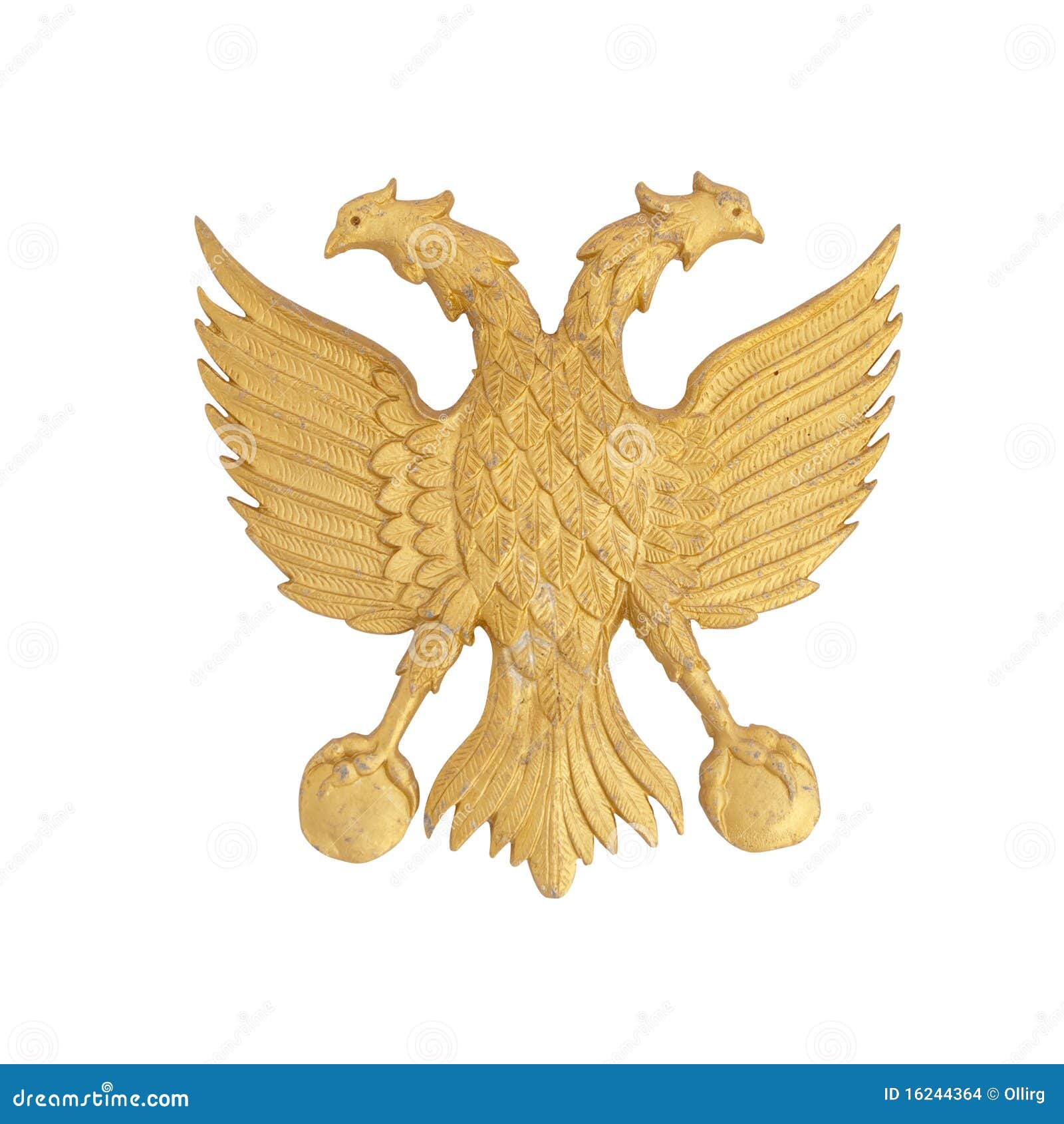 Adler-Wappen stockfoto. Bild von graviert, symbol, adel - 16244364